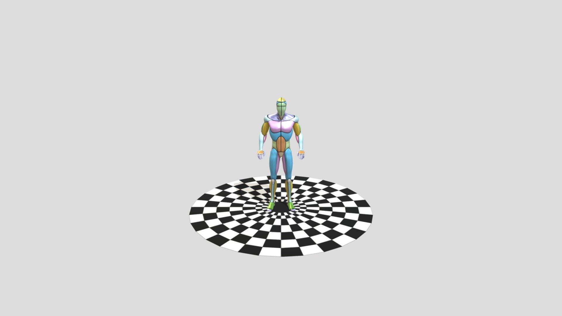 Human Body 3d Model By Patisso16 [6e87336] Sketchfab