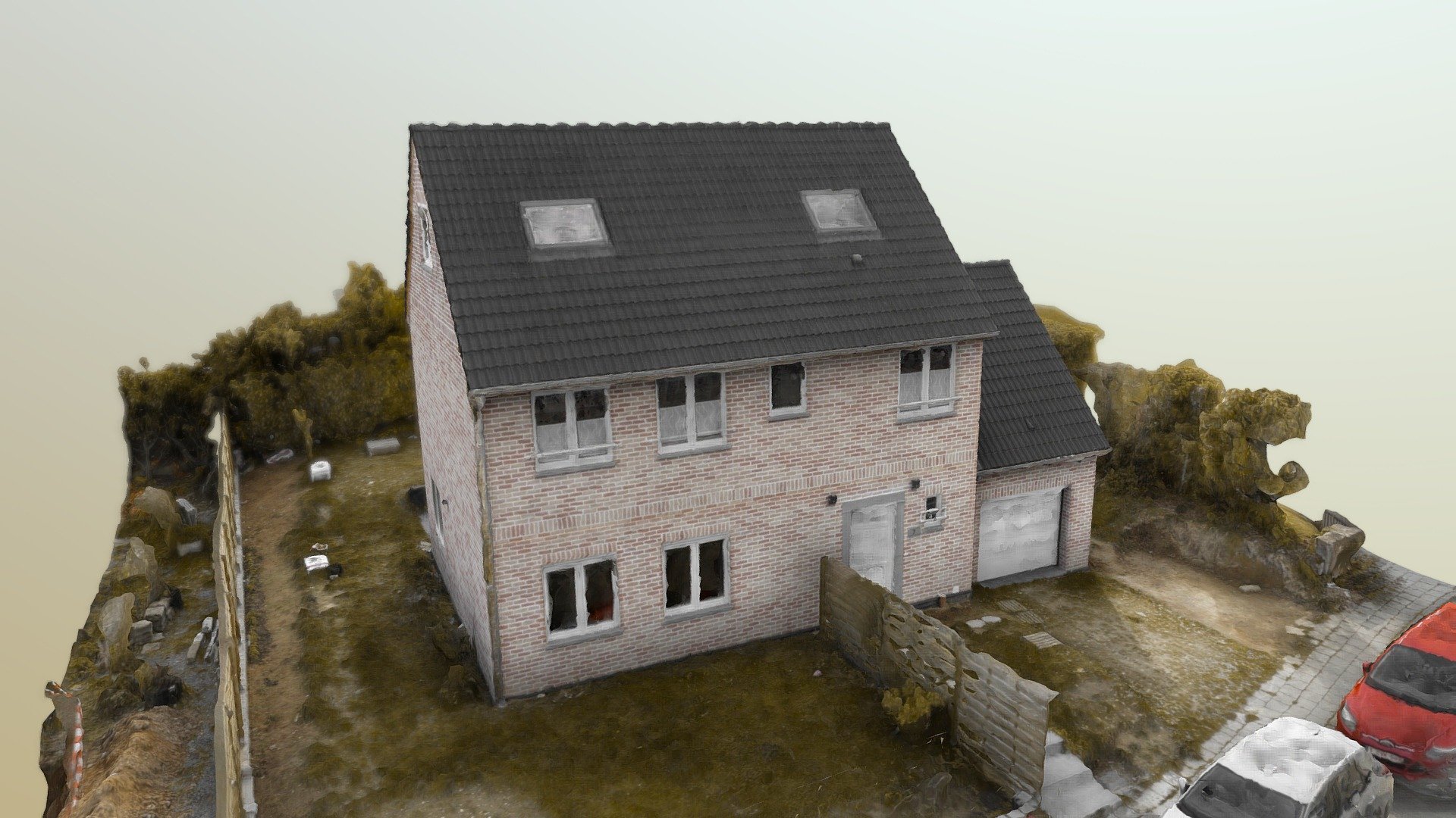 Becker Rixensart House - 3D model by Cloud Surfing (@cloudsurfing ...