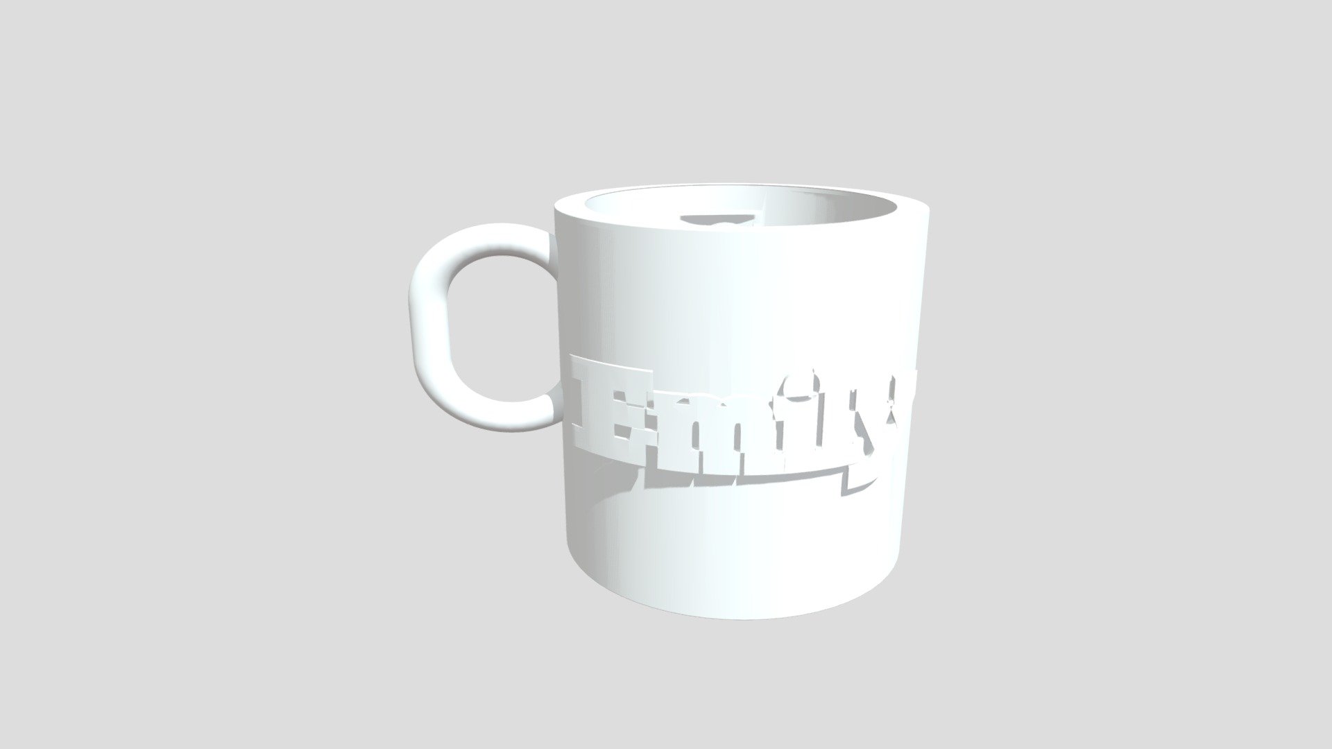 Tasa con logo y nombre - 3D model by Proyecto 3 (@esgc1106) [6e88ffc ...