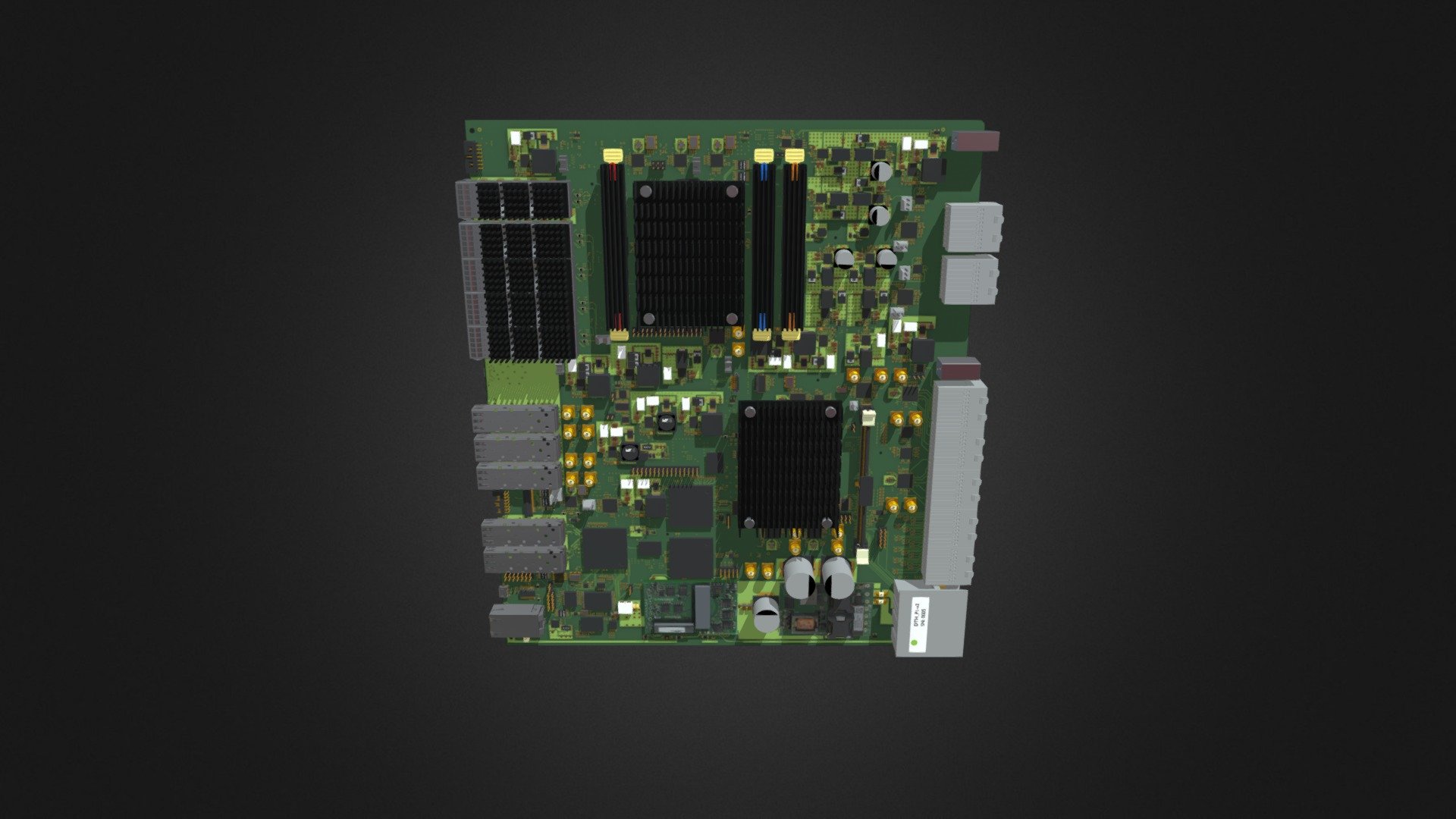 PCB Main Board - 3D model by Kevin Taylor (@kevin-taylor) [6e89639 ...