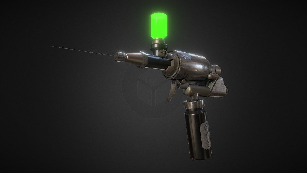 health gun - 3D model by amaury.scheen [6e8a4ee] - Sketchfab