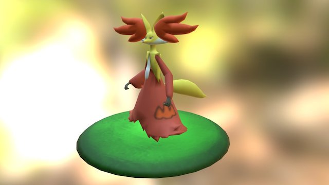 Delphox 3D models - Sketchfab
