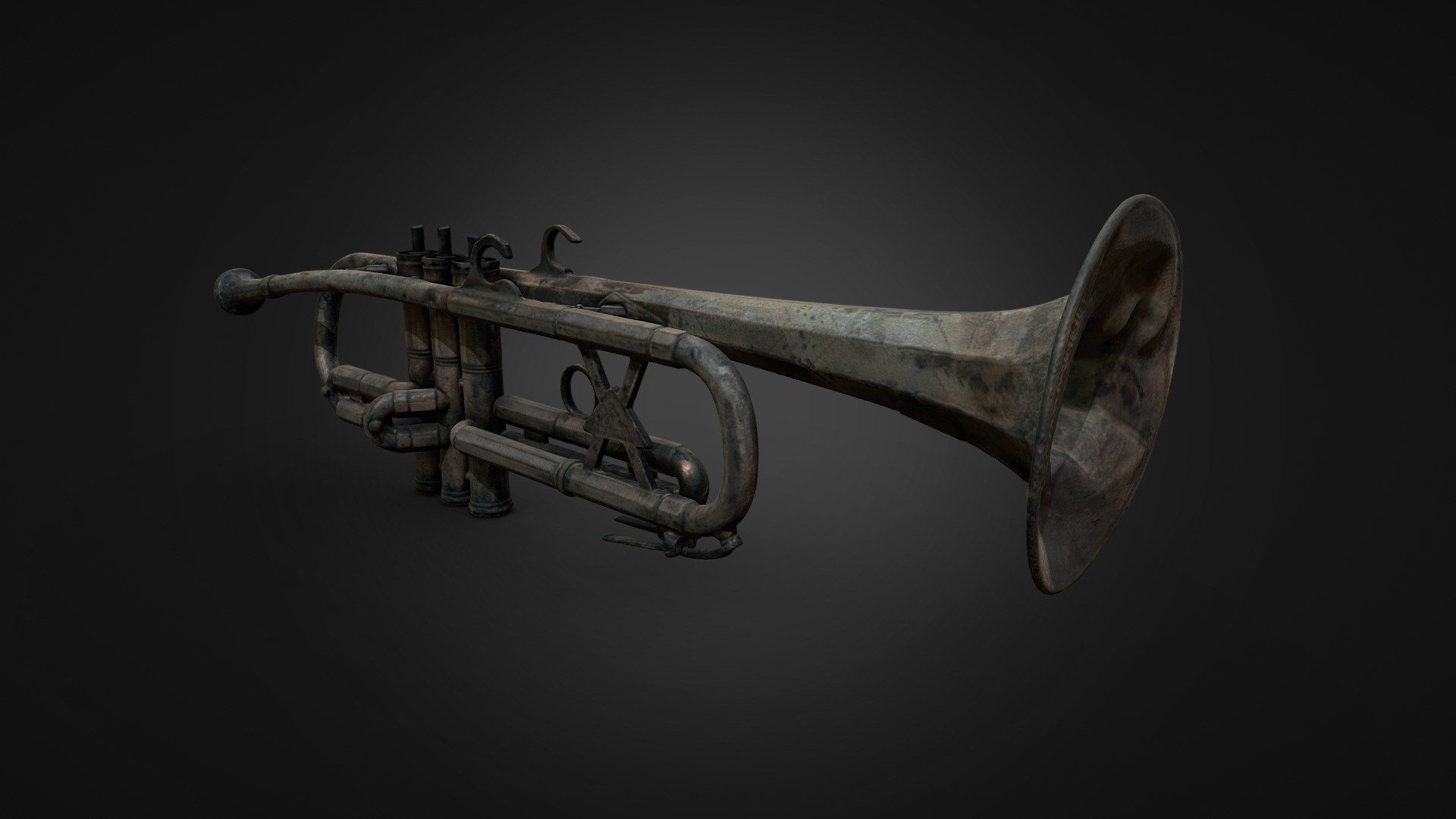 Richter Sándor trombita - 3D model by MuseuMap [6e8ca6c] - Sketchfab