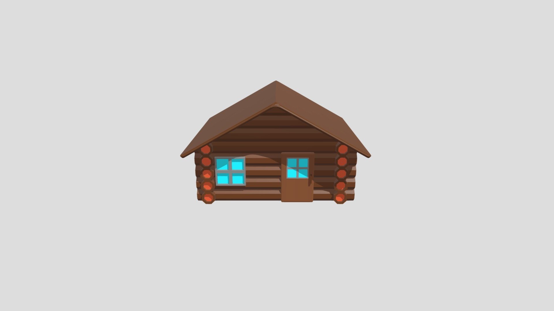Low poly log cabin - Download Free 3D model by Igeeig (@tylerhennessy0 ...