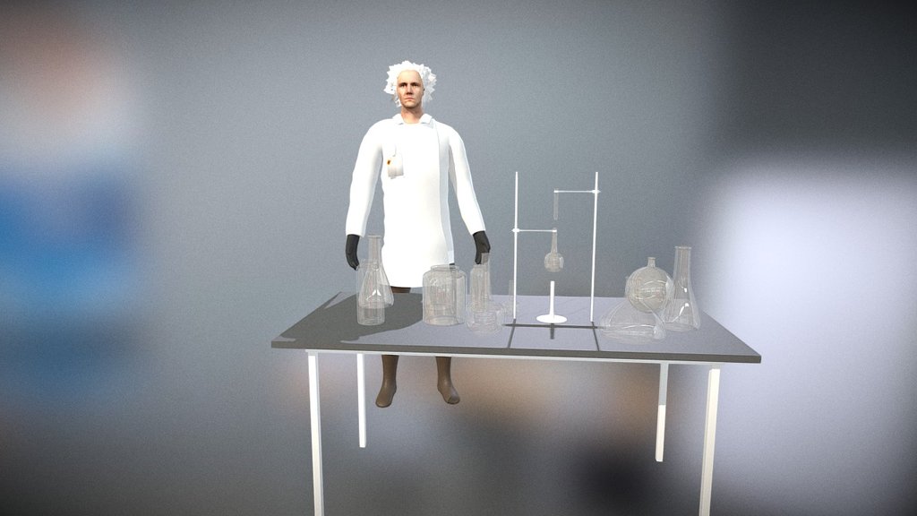 SCIENTIST ADULT MALE OPTION - 3D model by Wolf3D (@wolfprint3d ...