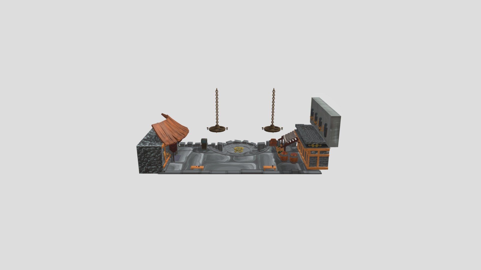 Luigi's Mansion playable stage - 3D model by fernandococa01 [6e920cd ...
