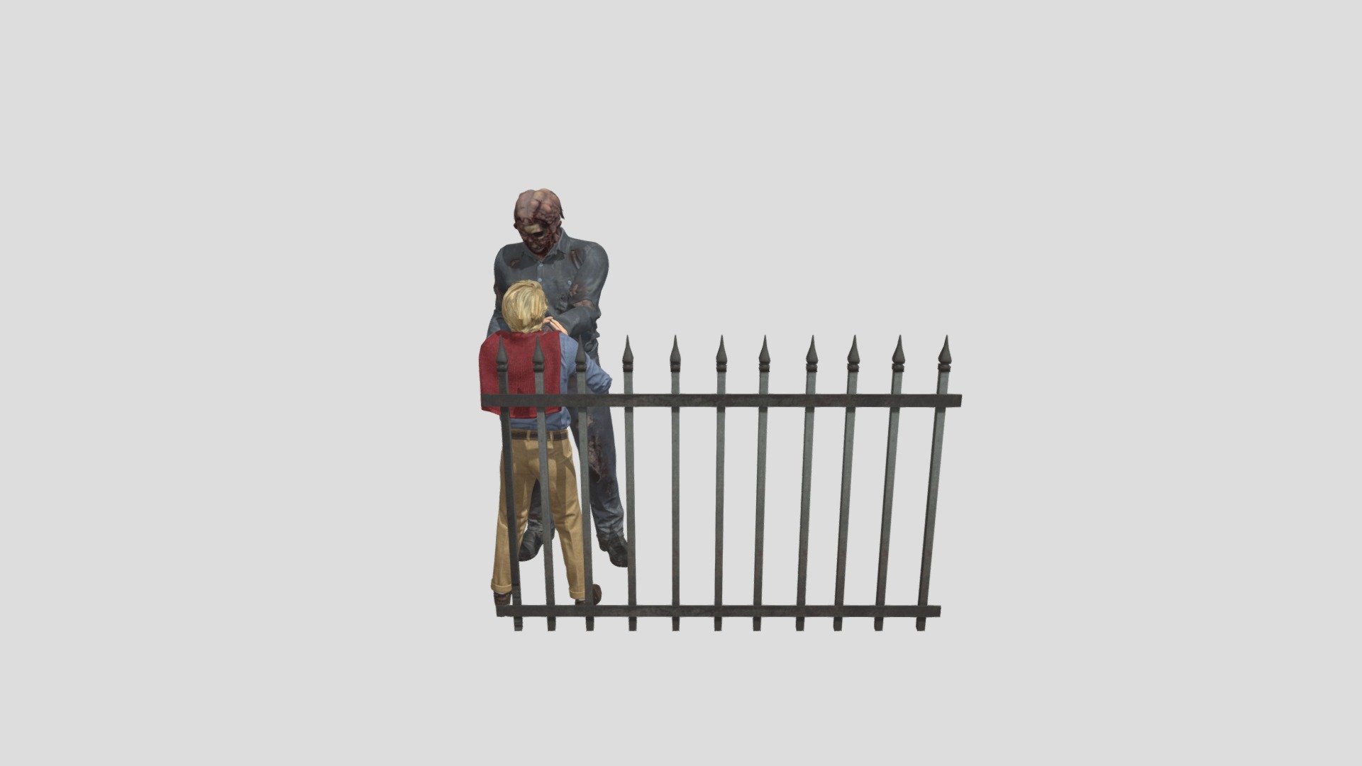 Jason Voorhees Fence Animation - Download Free 3D model by JasonKills ...
