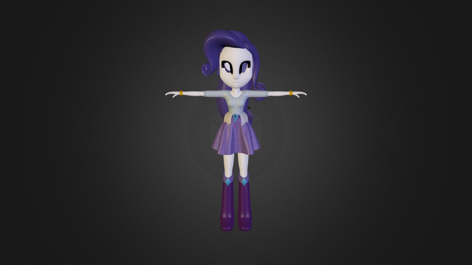 Rarity - EG RR - 3D model by Sim (@ponko) [6e9555c] - Sketchfab