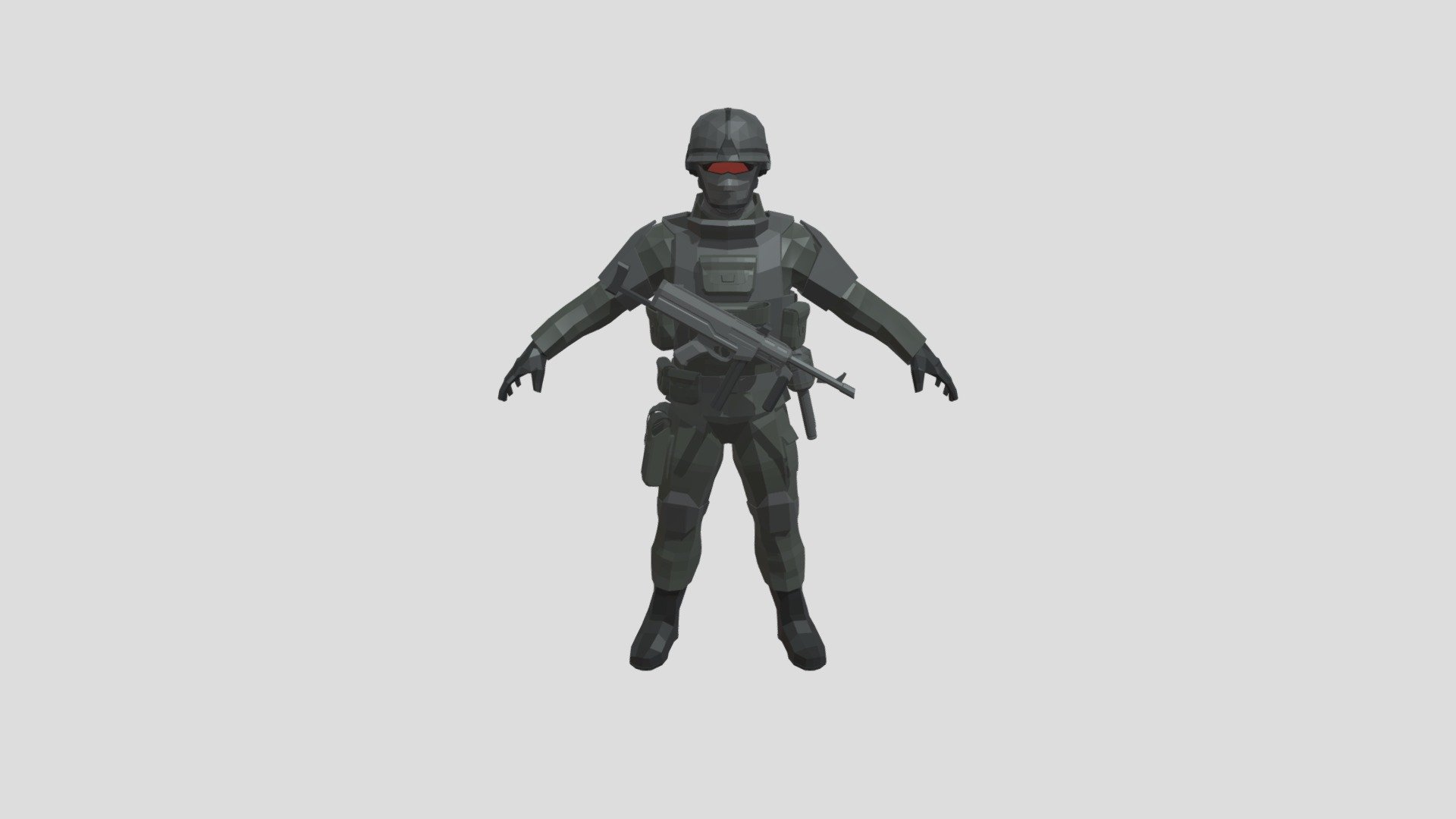 Wehrmacht Soldier Modernized - 3D model by Nychromus (@nychrom7 ...