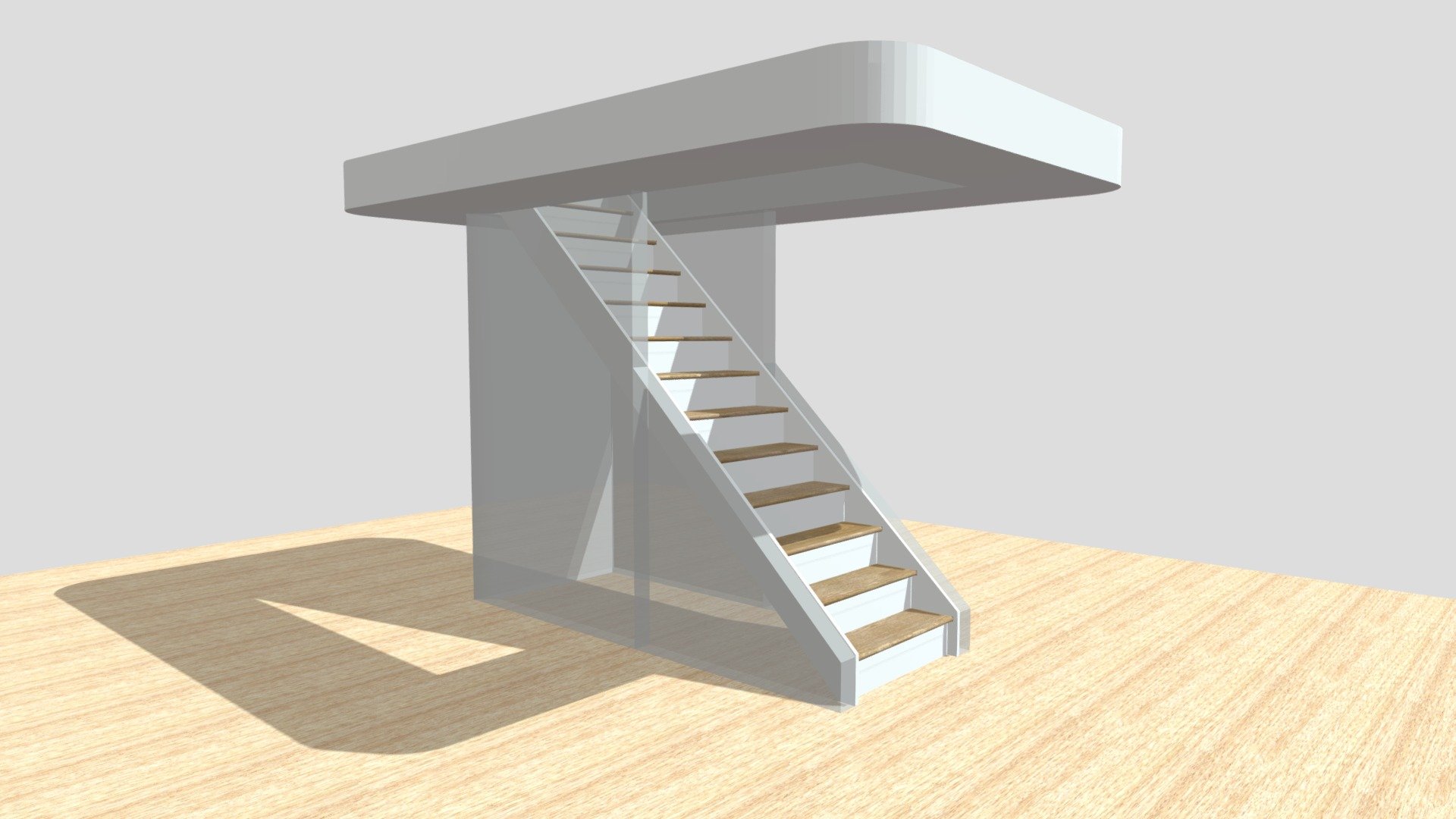 House Stair - 3D model by Hackman [6e97aa9] - Sketchfab