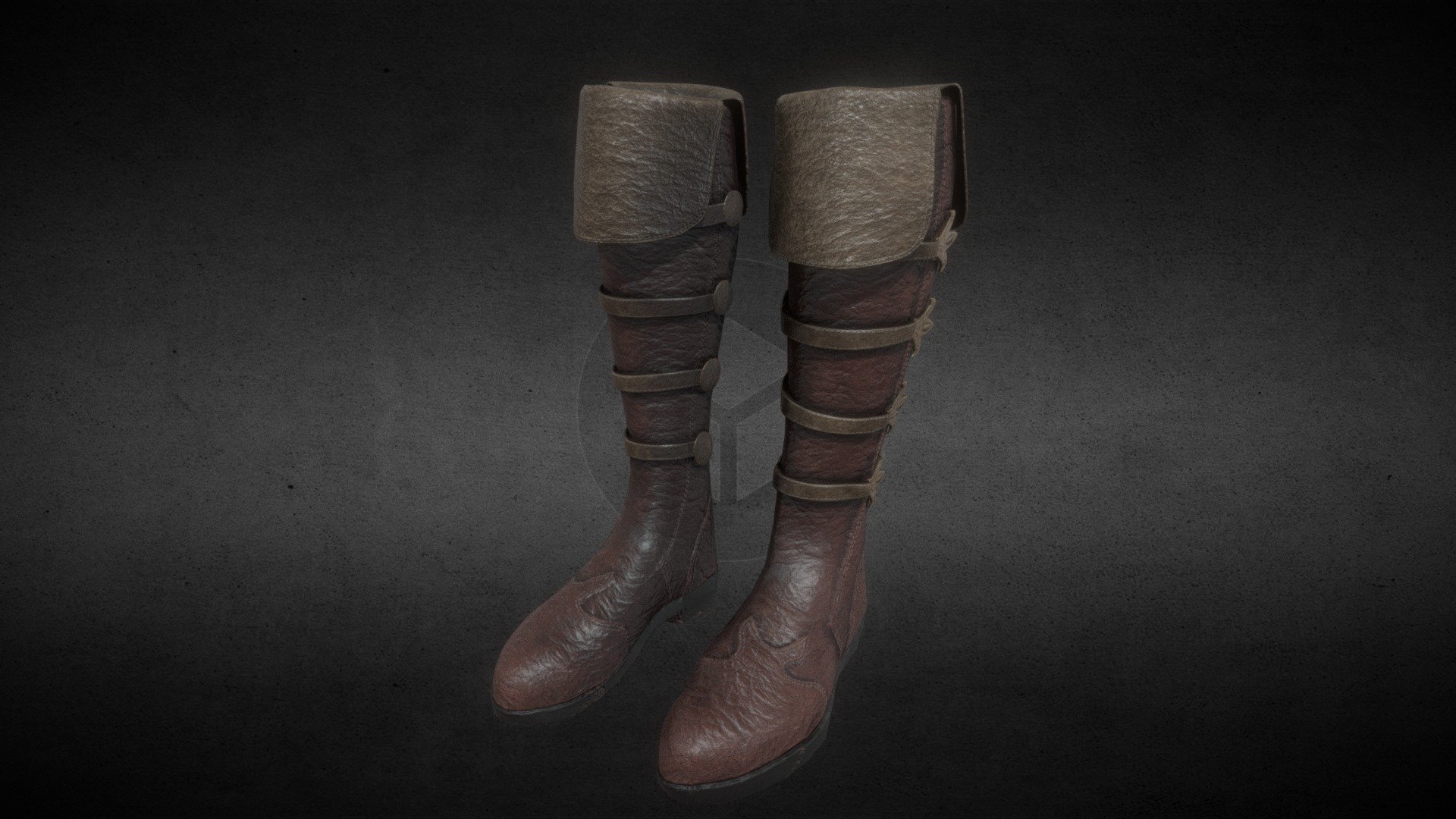 Boots - 3D model by CG_PRIME [6e9926c] - Sketchfab