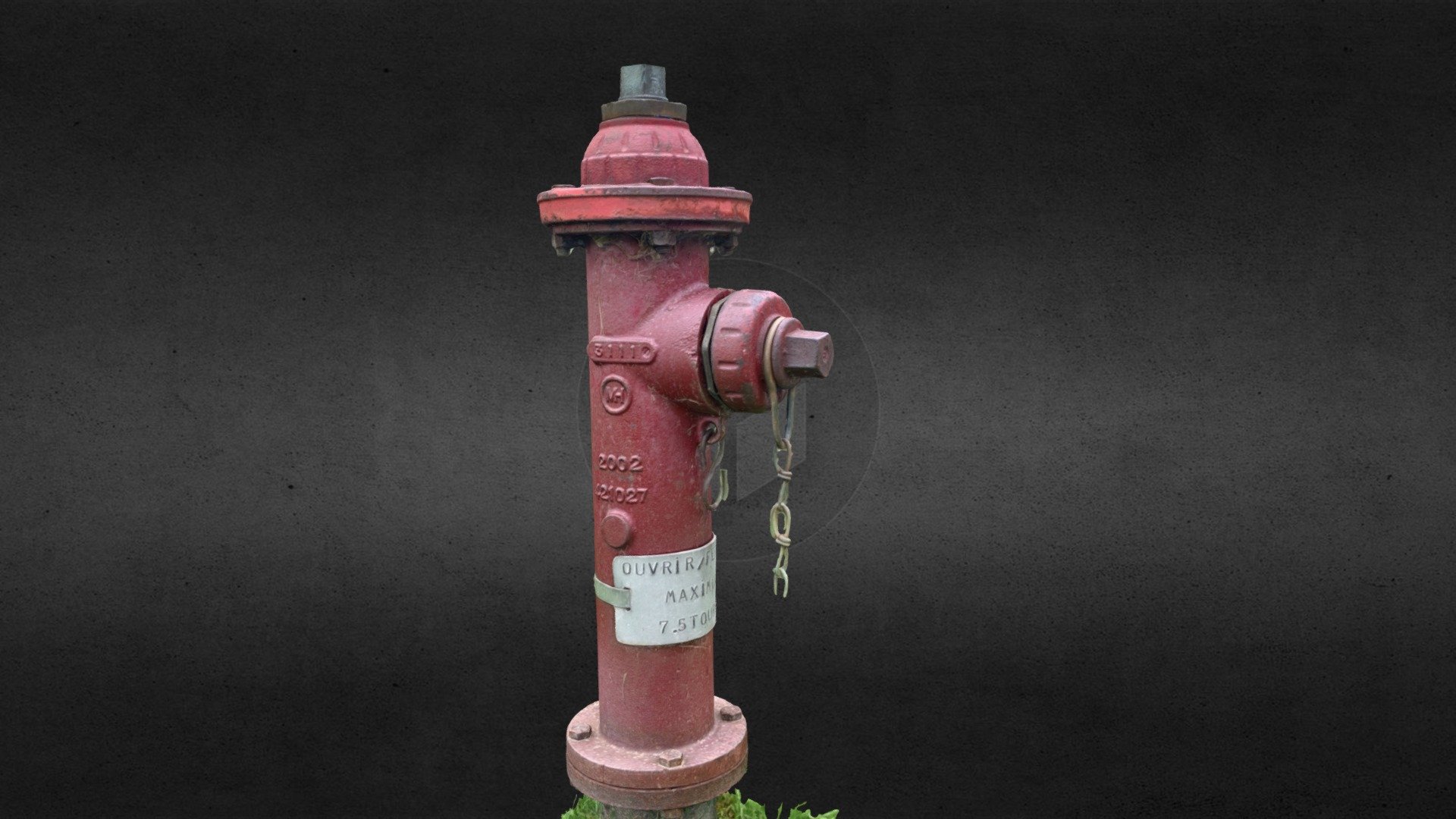 M&H Model 33 Post Hydrant, Anniston, AL (2002) - 3D model by Sergiu ...