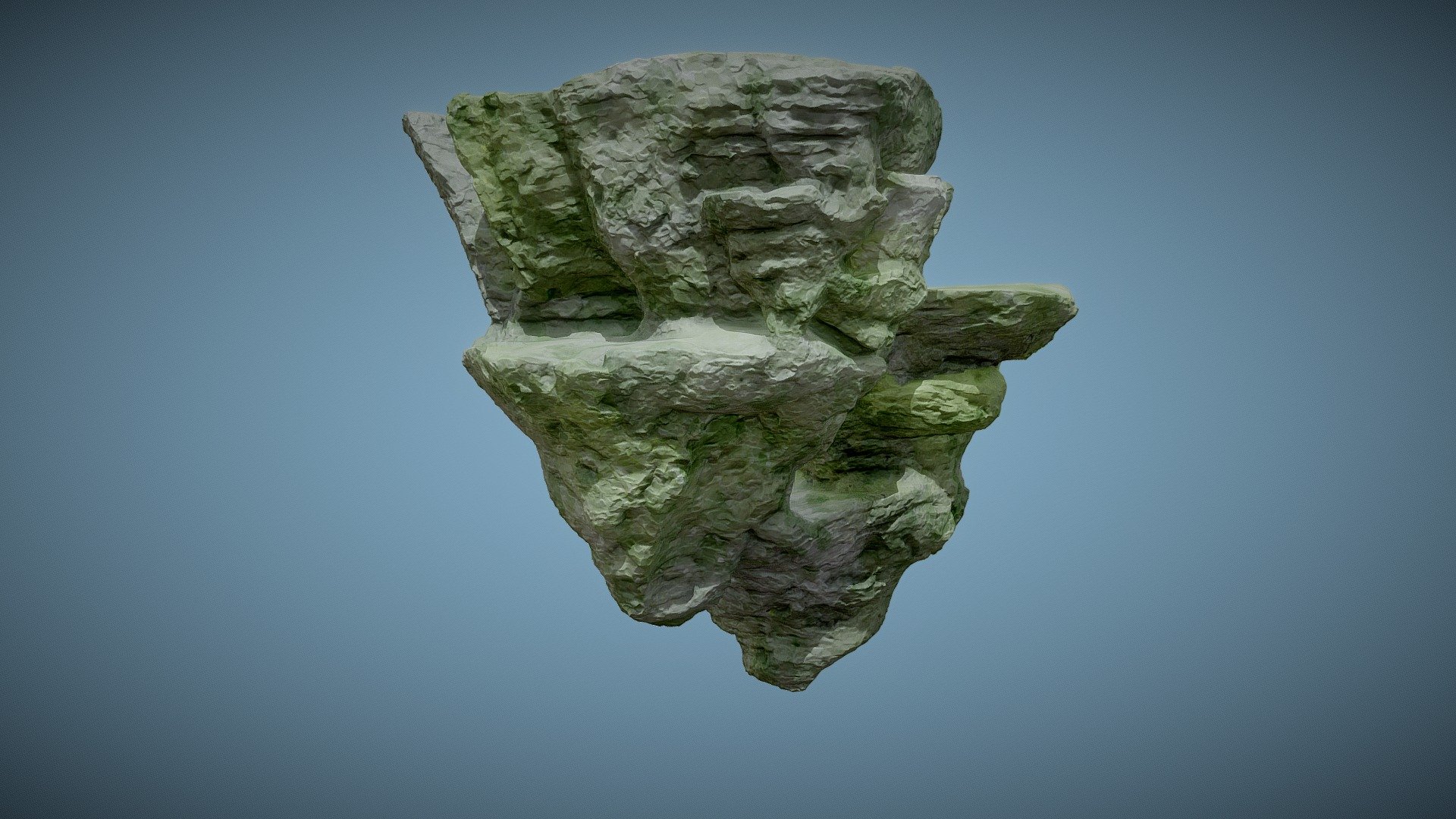 Floating Rock_03 - 3D model by barisozguz [6e99624] - Sketchfab