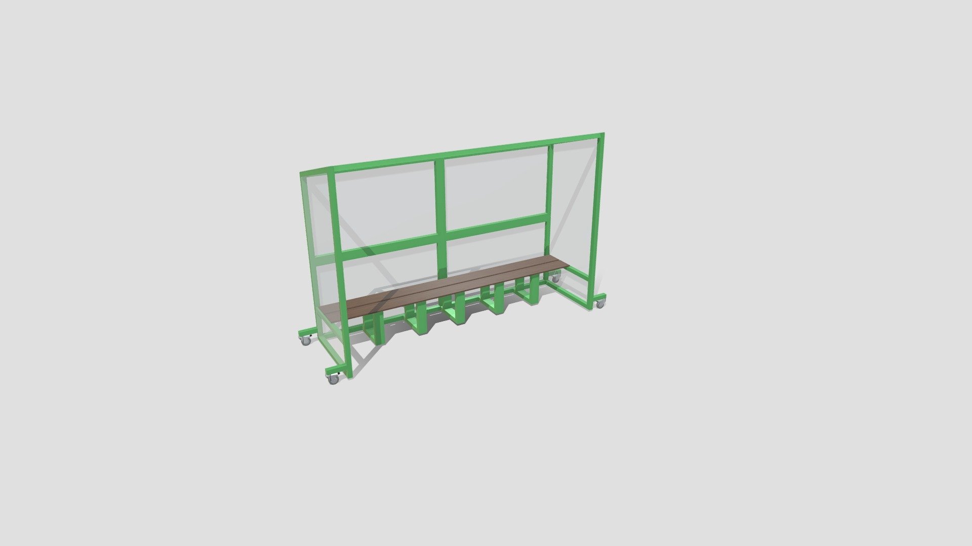 Football Dugout - 3D model by 3D-VIEW (@Jake-norsemandirect) [6e9a448 ...