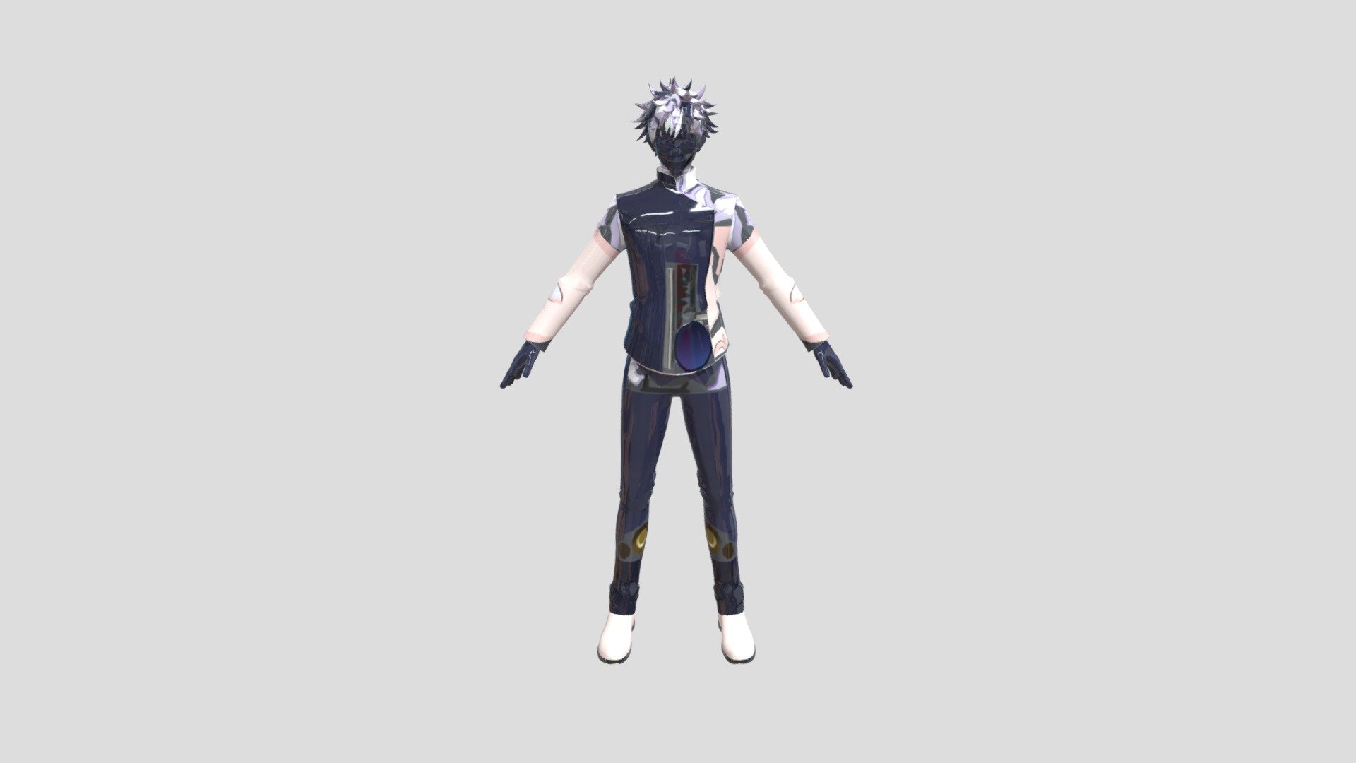 Young-gojo - Download Free 3D model by happyhz [6e9b5b3] - Sketchfab