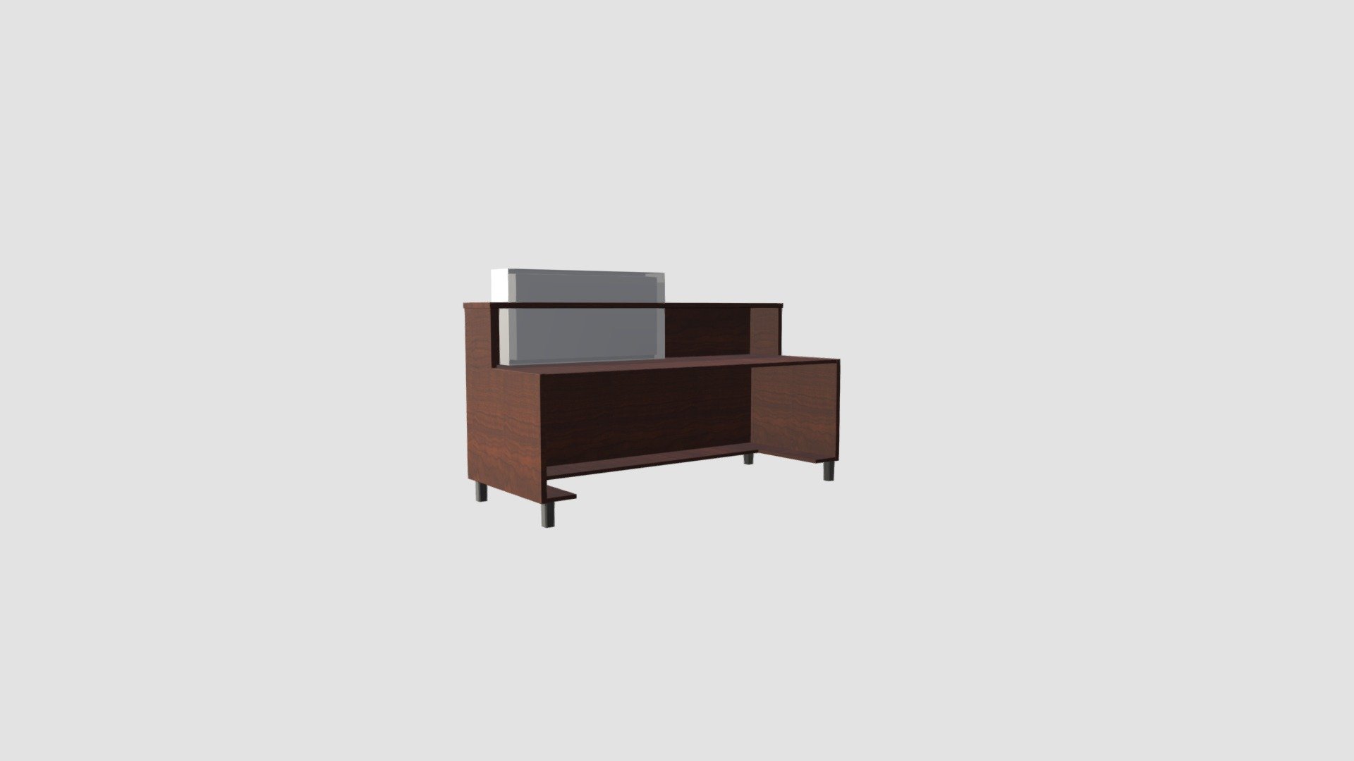 reception desk - Buy Royalty Free 3D model by Evermotion [6e9b6ad ...