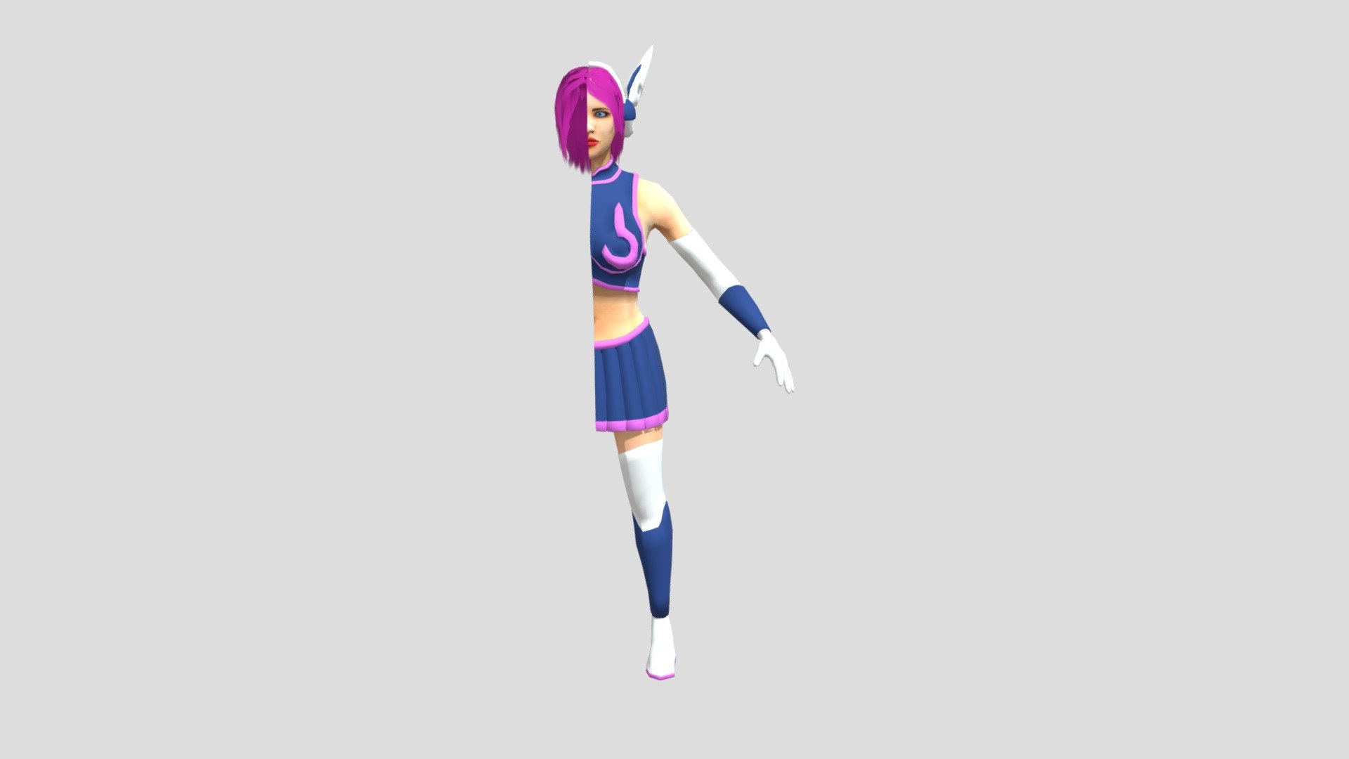 Idol (Base) - 3D model by aonori855 [6e9c3be] - Sketchfab
