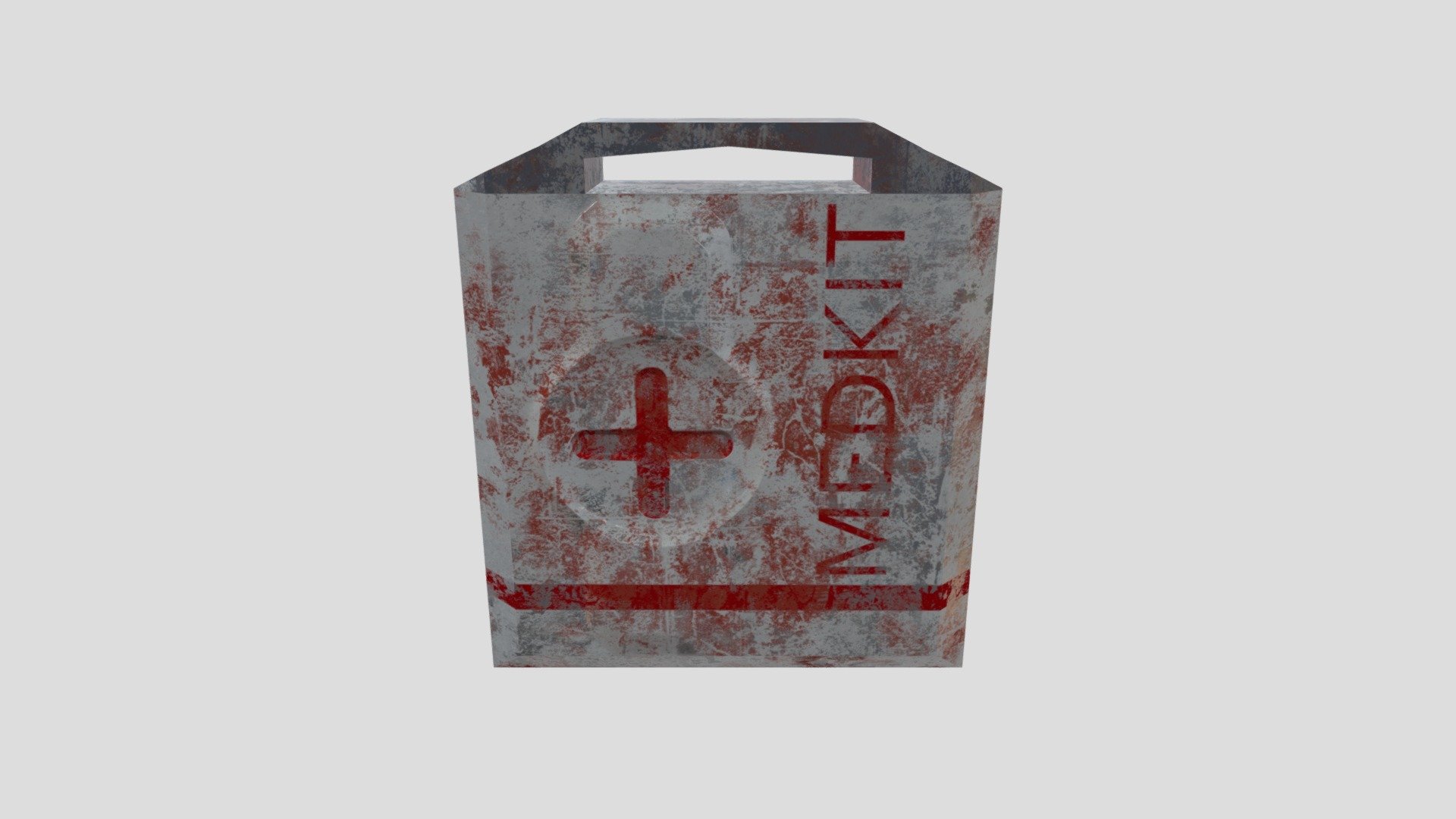 Rusted medkit - 3D model by Eric_Leal [6e9c6be] - Sketchfab