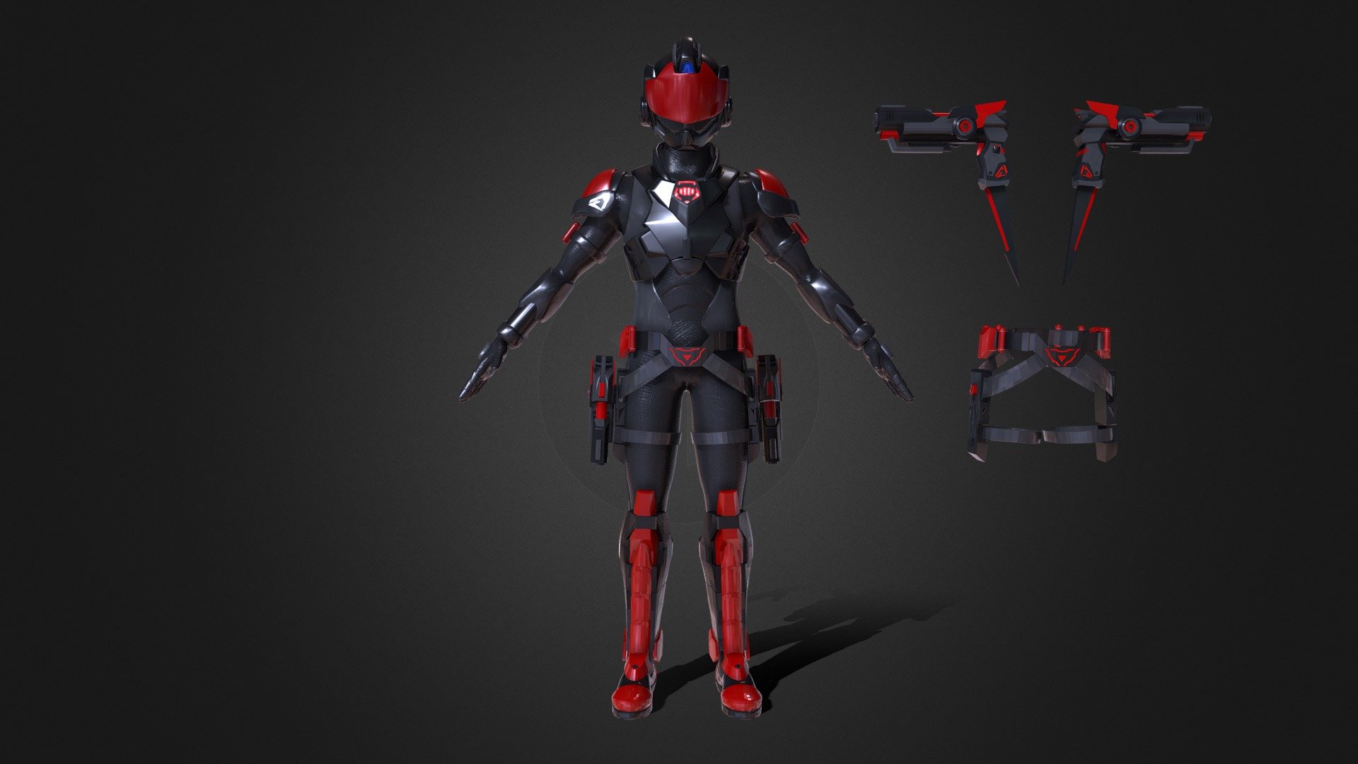 ZeverS - The META Suits - 3D model by WachZhii [6e9cd1b] - Sketchfab
