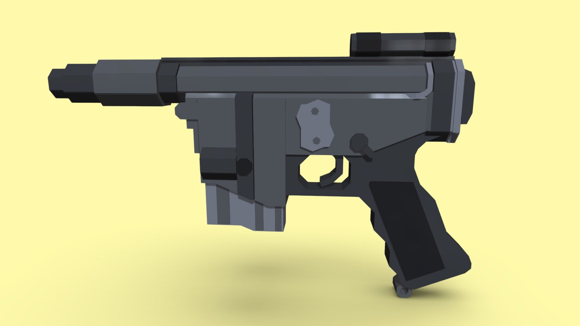 A280 Hand Blaster - Minecraft - 3D model by LZ Blocks (@LZBlocks ...