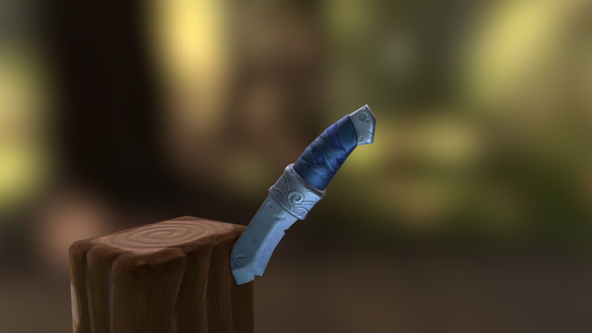 Low Poly Knife - 3D model by Alex Kelly (@AlexKelly) [6e9e125] - Sketchfab