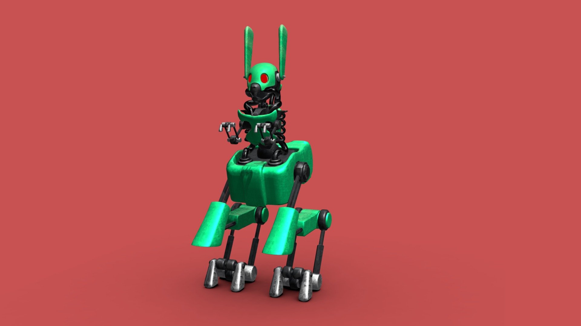 Bunny Robot - Download Free 3D model by sofiemhoffmann [6ea3311 ...