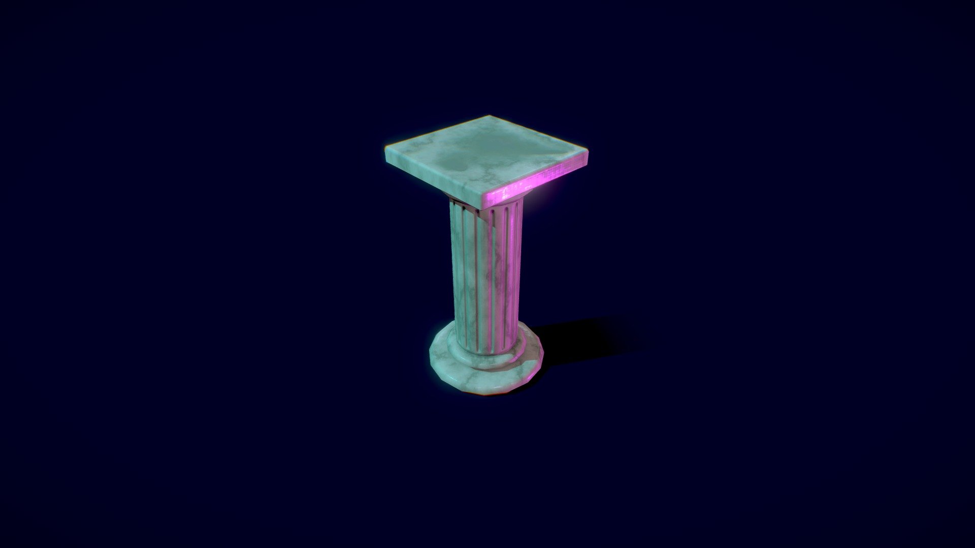 Column stand - Download Free 3D model by blaisebm [6ea43ea] - Sketchfab