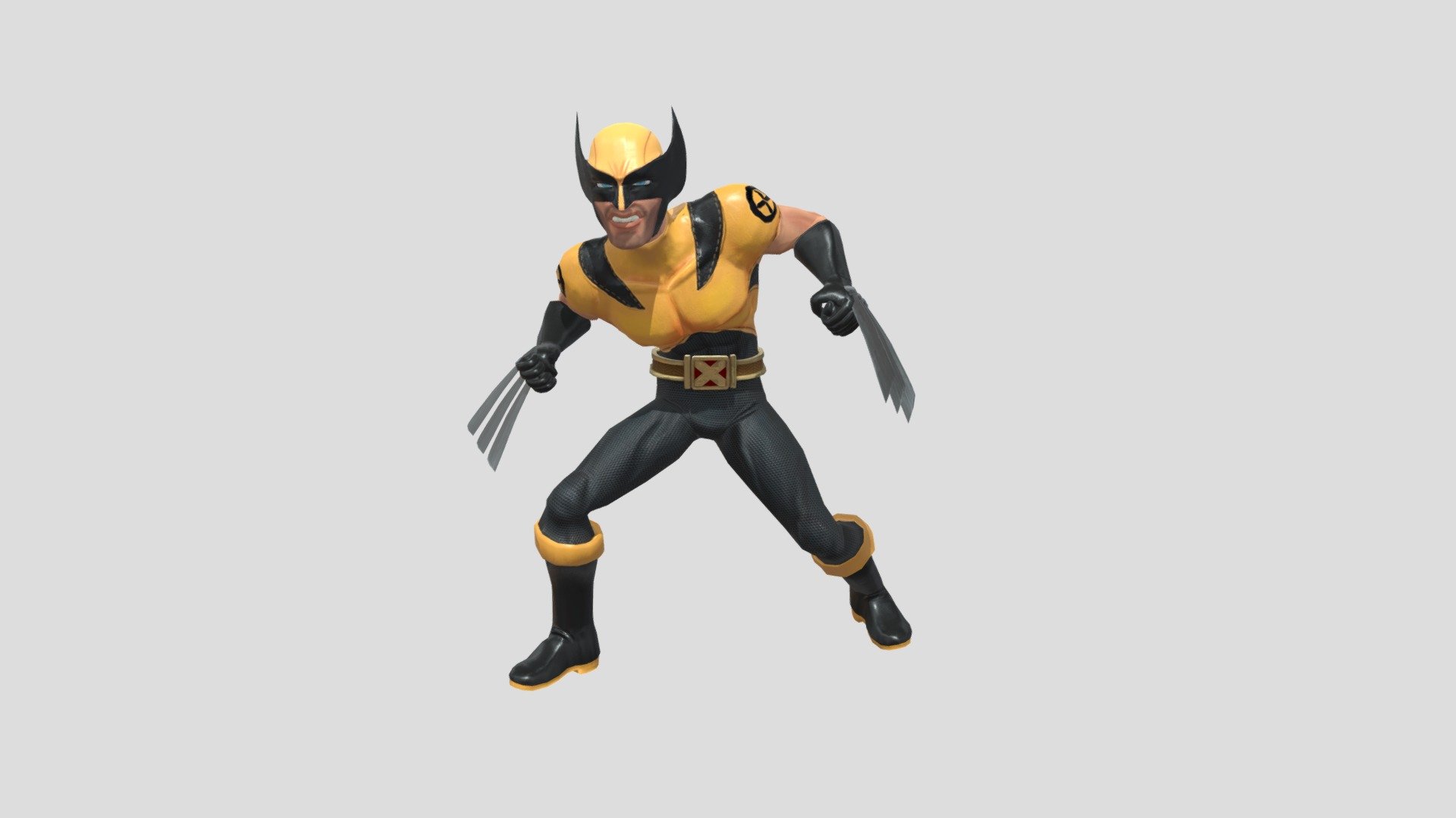 Wolverine - X-Men: The New Animated Series - 3D model by SamAlbro ...