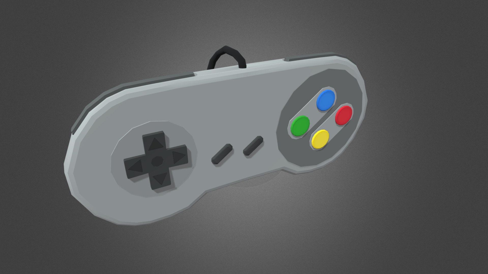 Super Nintendo Controller - 3D model by Jennifervh [6ea5524] - Sketchfab
