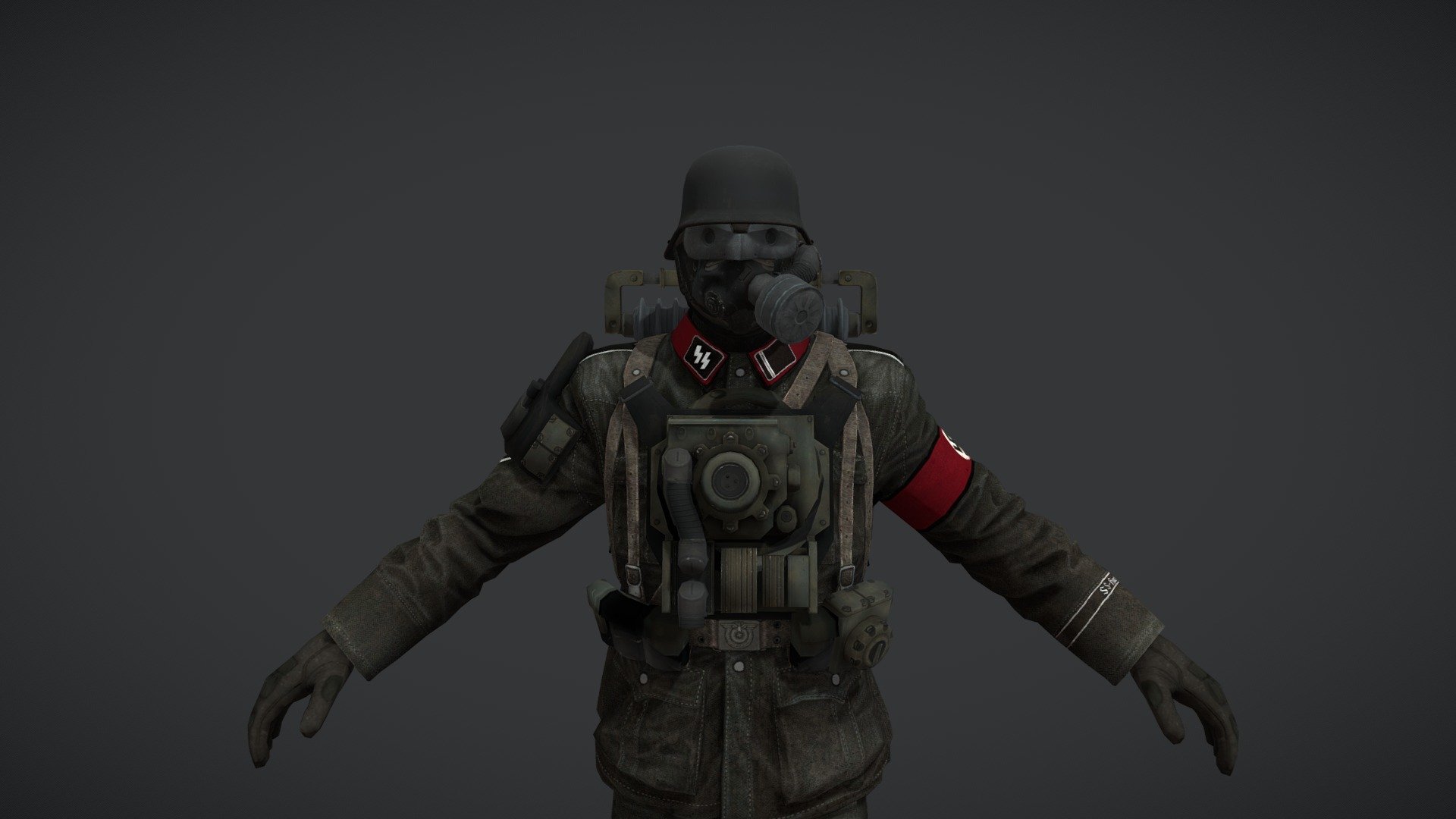 Classic Nazi Infranty (1946 M) - Wolf. Old Blood - Download Free 3D ...