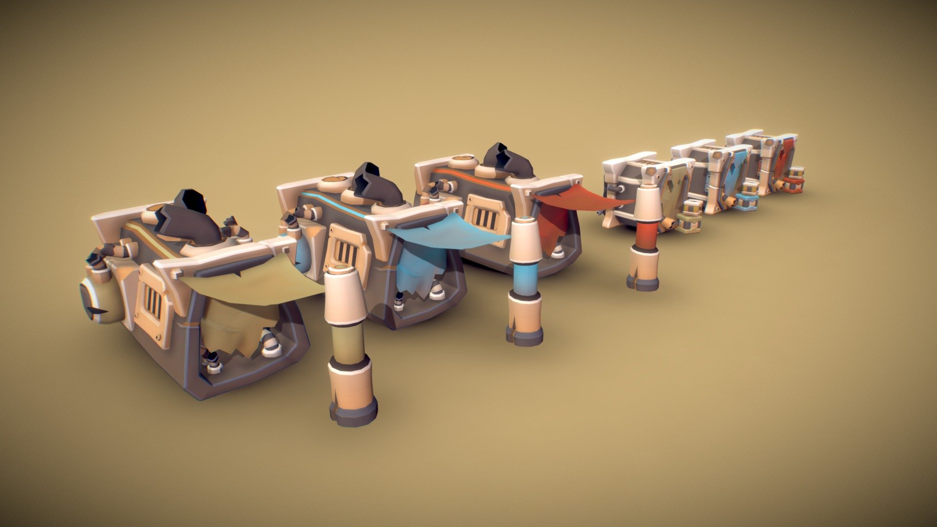 Tent - Preview - 3D model by BitGem [6ea5b75] - Sketchfab