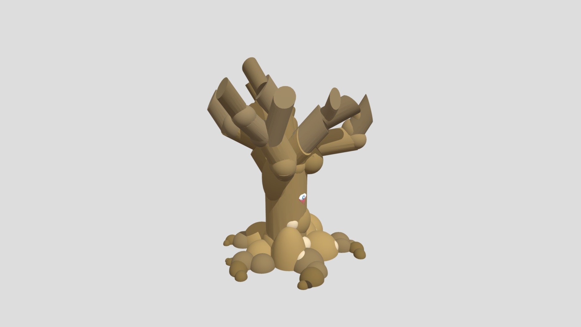 Spooky Tree - Download Free 3D model by jortega2024 [6ea6897] - Sketchfab