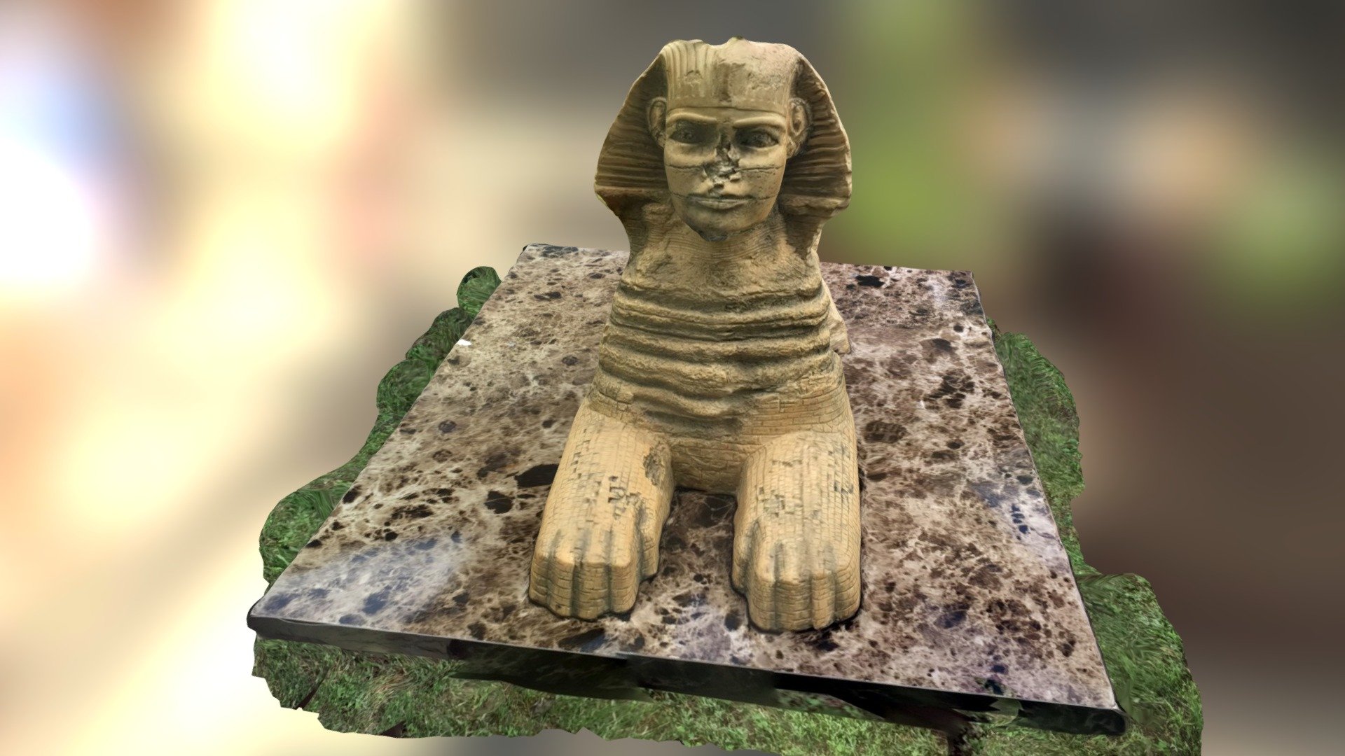 Sphinx - 3D model by Egonzo (@bones) [6ea707c] - Sketchfab