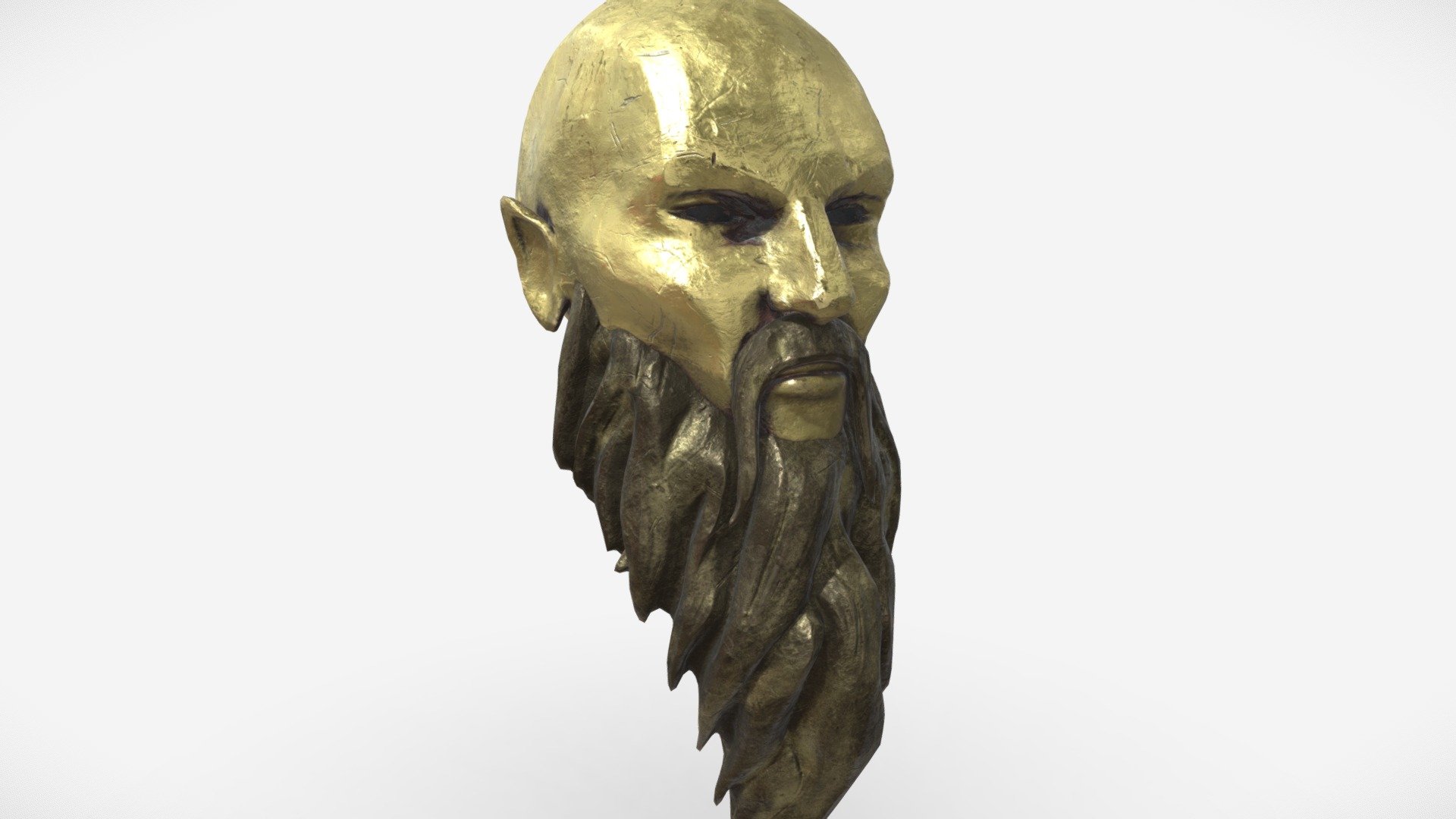Dwarven Head Sculpture - Buy Royalty Free 3D model by Etherion Designs ...