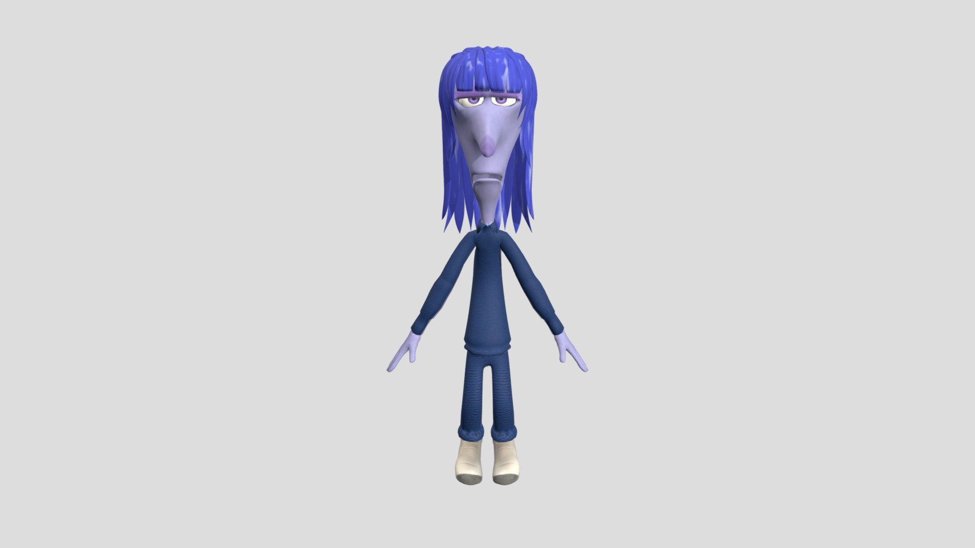 Inside Out 2 - Boredom - 3D model by Lomi-creatives (@natman3210 ...