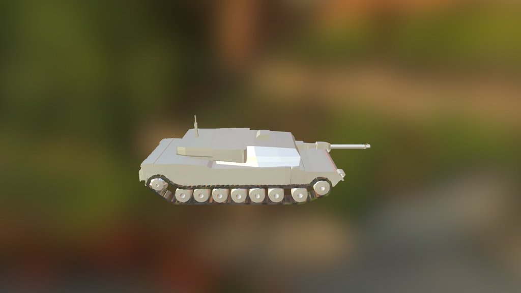 M1 Adams Tank - 3D model by rebecca.huizing [6eaa551] - Sketchfab