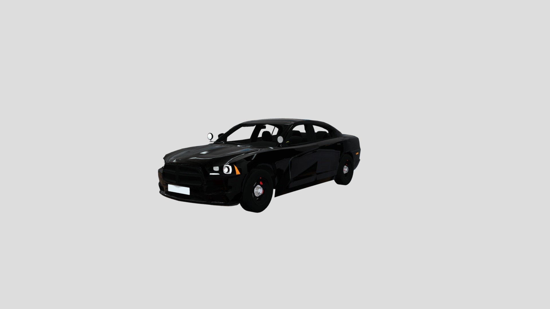 Dodge Charger Unmarked - Download Free 3D model by Emmanual Robinson ...