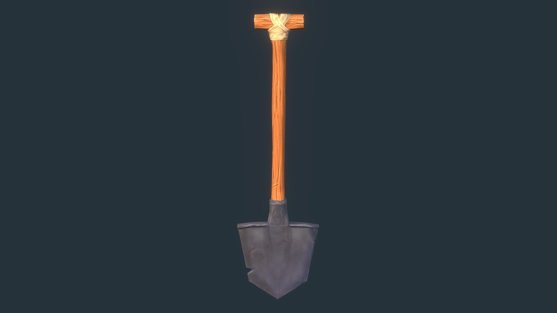 Stylized Shovel - 3D model by trashkevv (@kevasorensen) [6eabfd8 ...