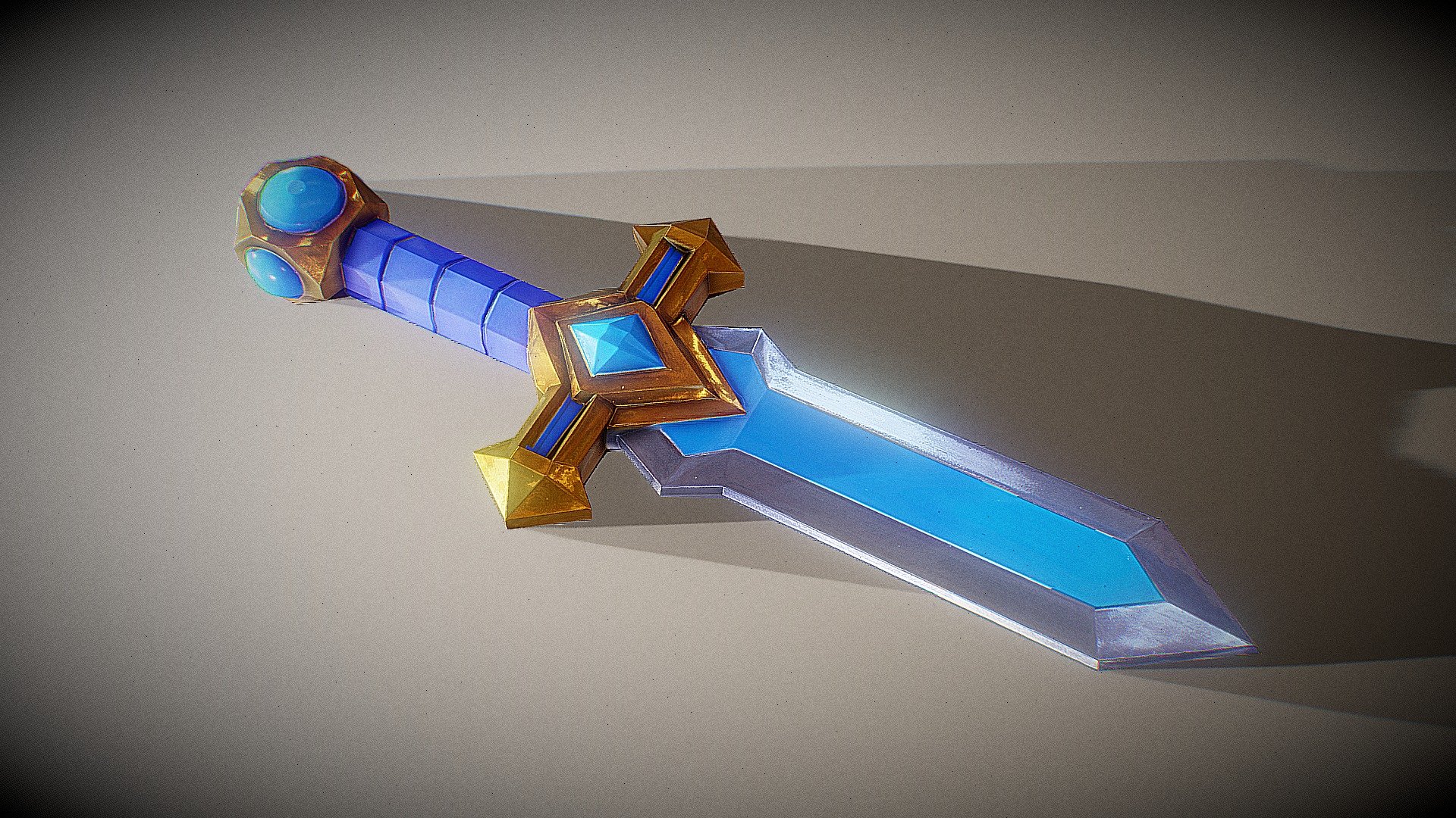 sword - 3D model by patrick.hasenpusch1982 [6eac363] - Sketchfab