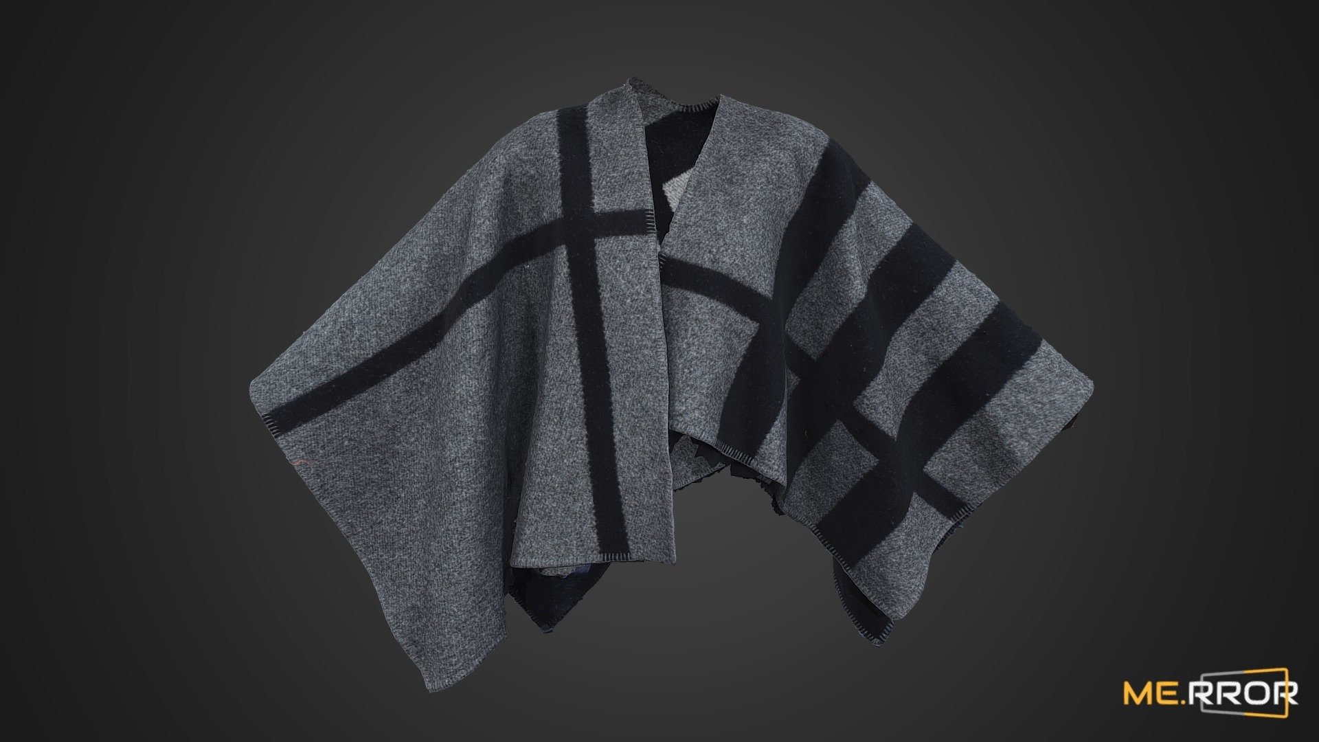 Gray Checkered Shawl - Buy Royalty Free 3D model by ME.RROR Studio ...