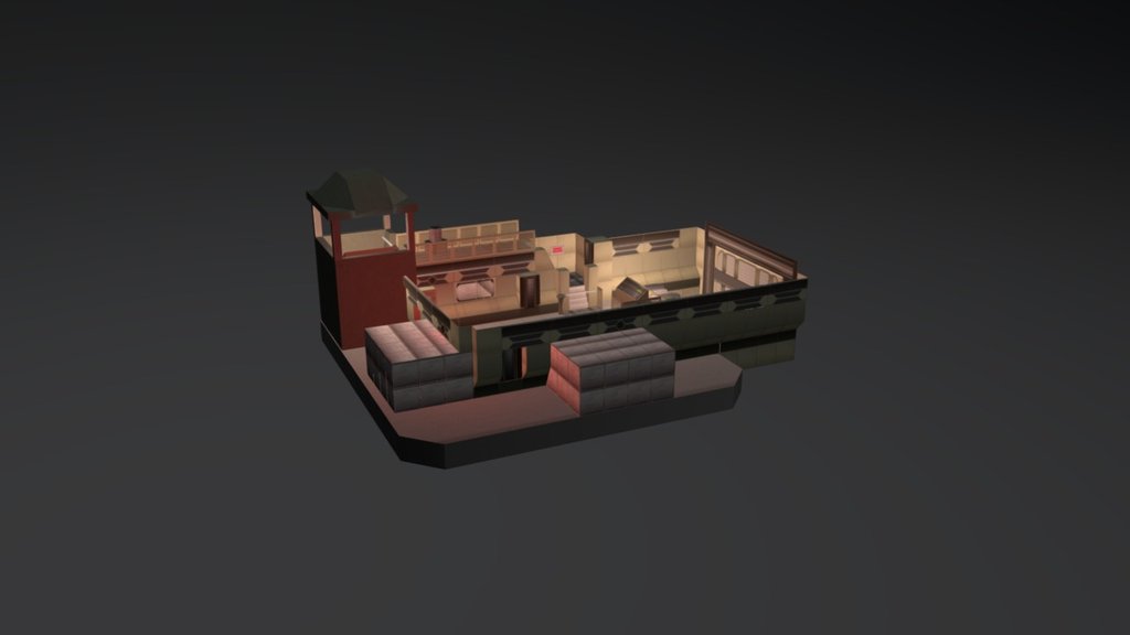Prison Modular - 3D model by rimanah [6eae1a5] - Sketchfab