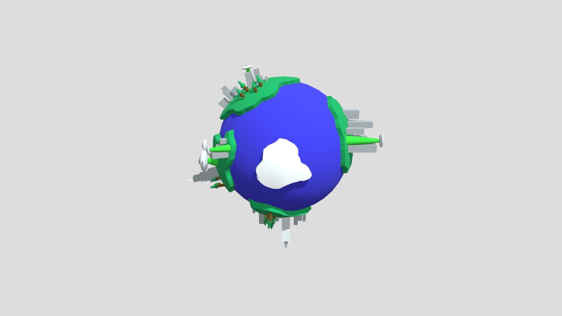 Alien Invasion World PAST - Download Free 3D model by jpava2025 ...