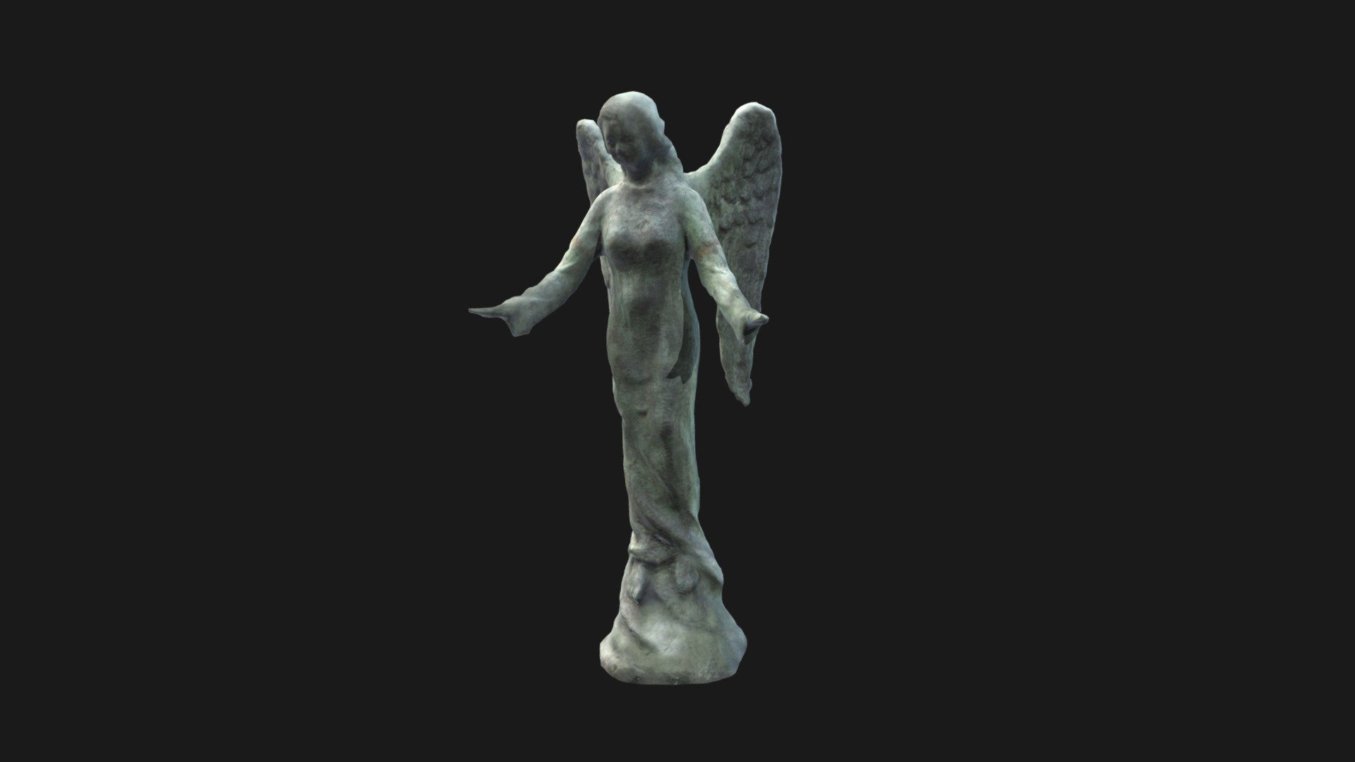 Angel Statue - 3D model by mikael.artiola [6eae4f2] - Sketchfab