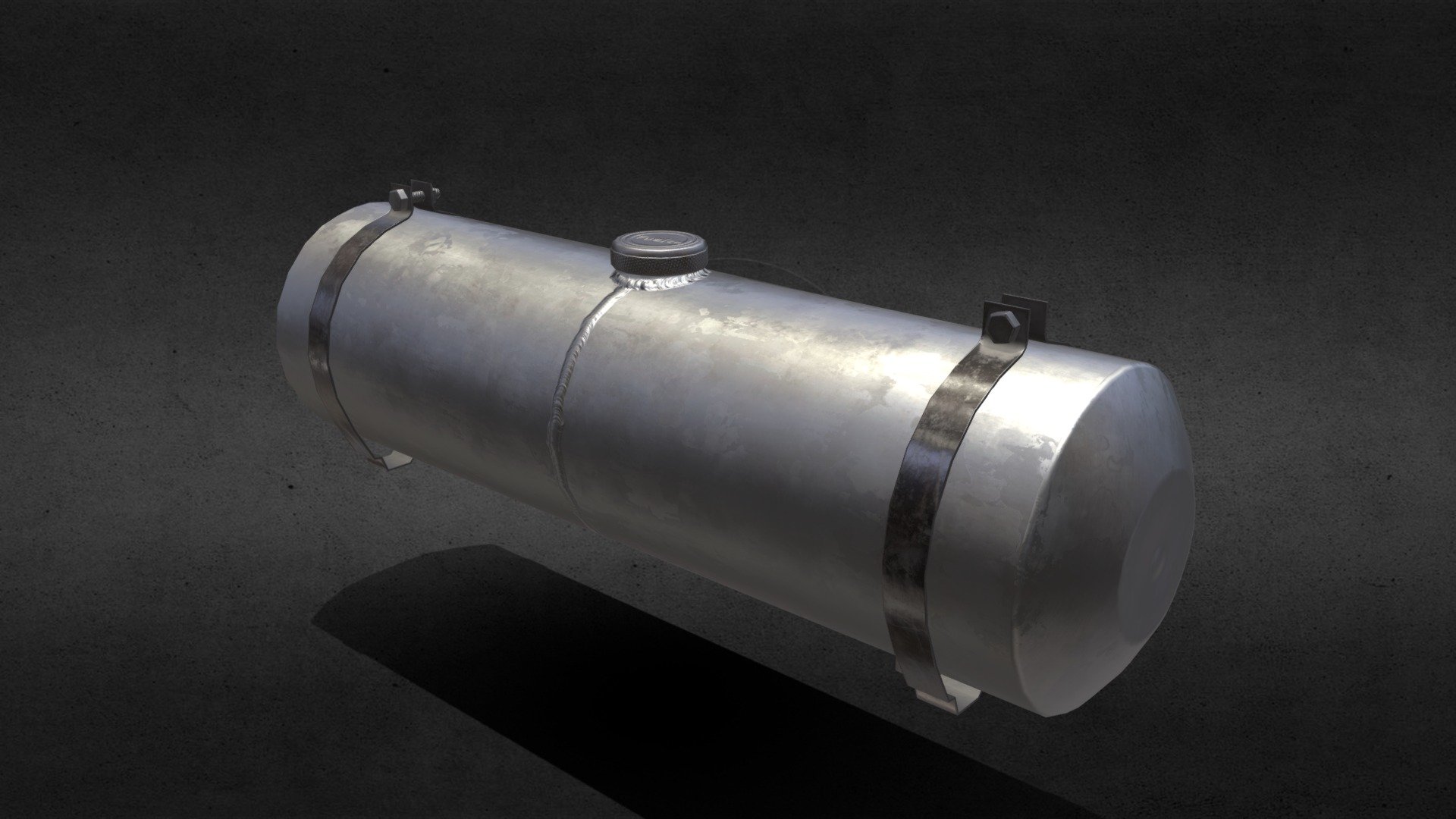Vintage Dragster Fuel Tank - Download Free 3D model by Jorma Rysky ...