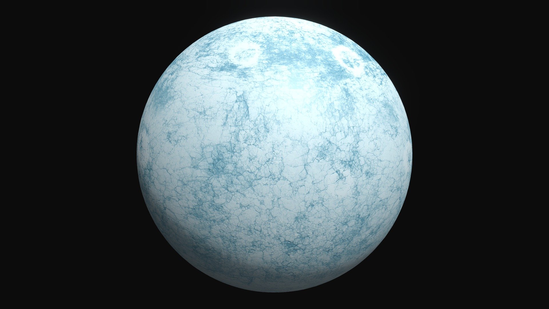 Icy Moon 04 - PBR - Buy Royalty Free 3D model by trimitek [6eafdff ...