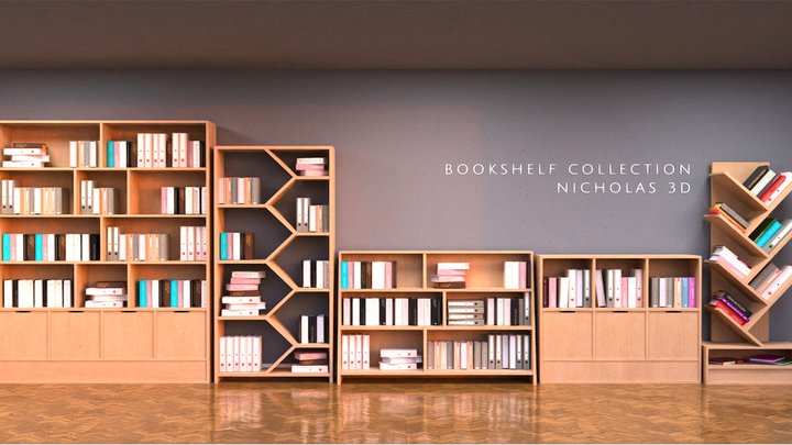 Bookstore 3D models - Sketchfab