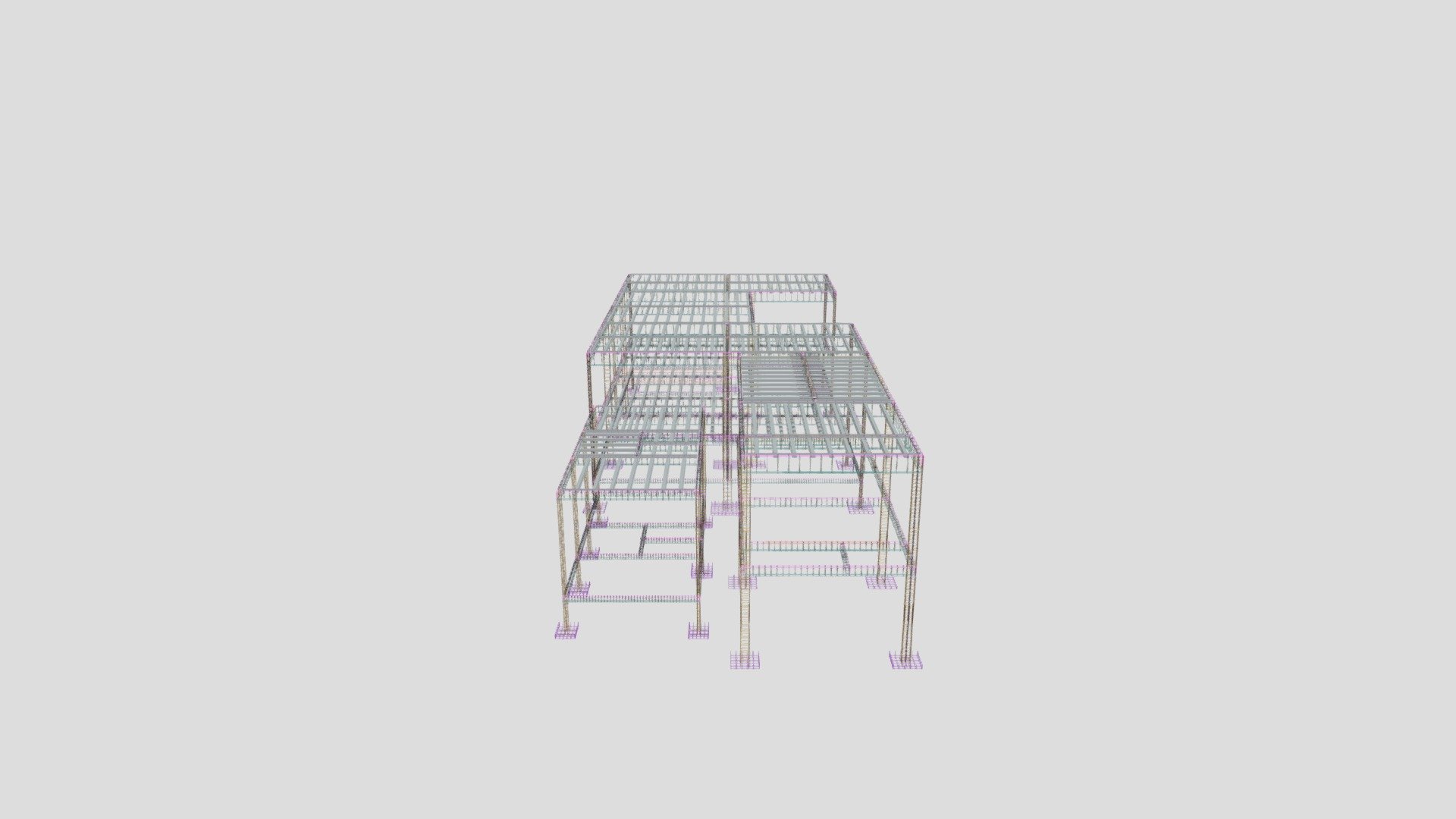 ESQUELETO ESTRUTURA ASPRA - Download Free 3D model by RN Estrutural ...