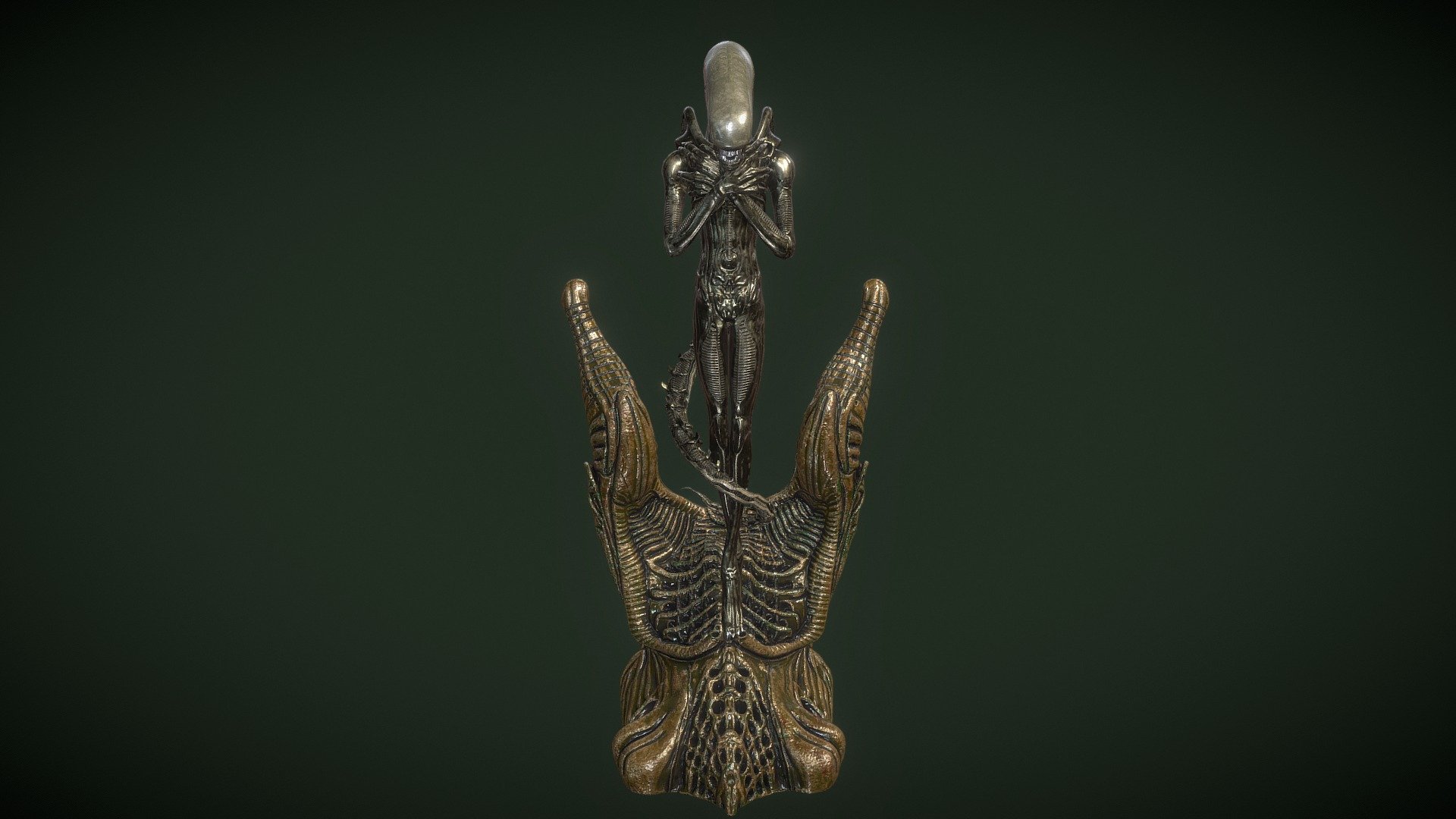 Alien Internecivus raptus - 3D model by Julio César (@doomsday5 ...