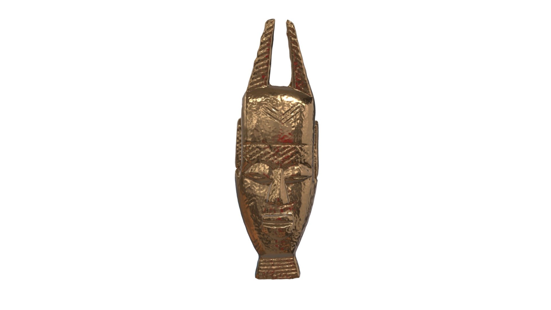 African- Mask-wall-hanging-set- Mask2 - Download Free 3D model by D&B ...