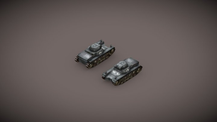Panzer-1 3D models - Sketchfab